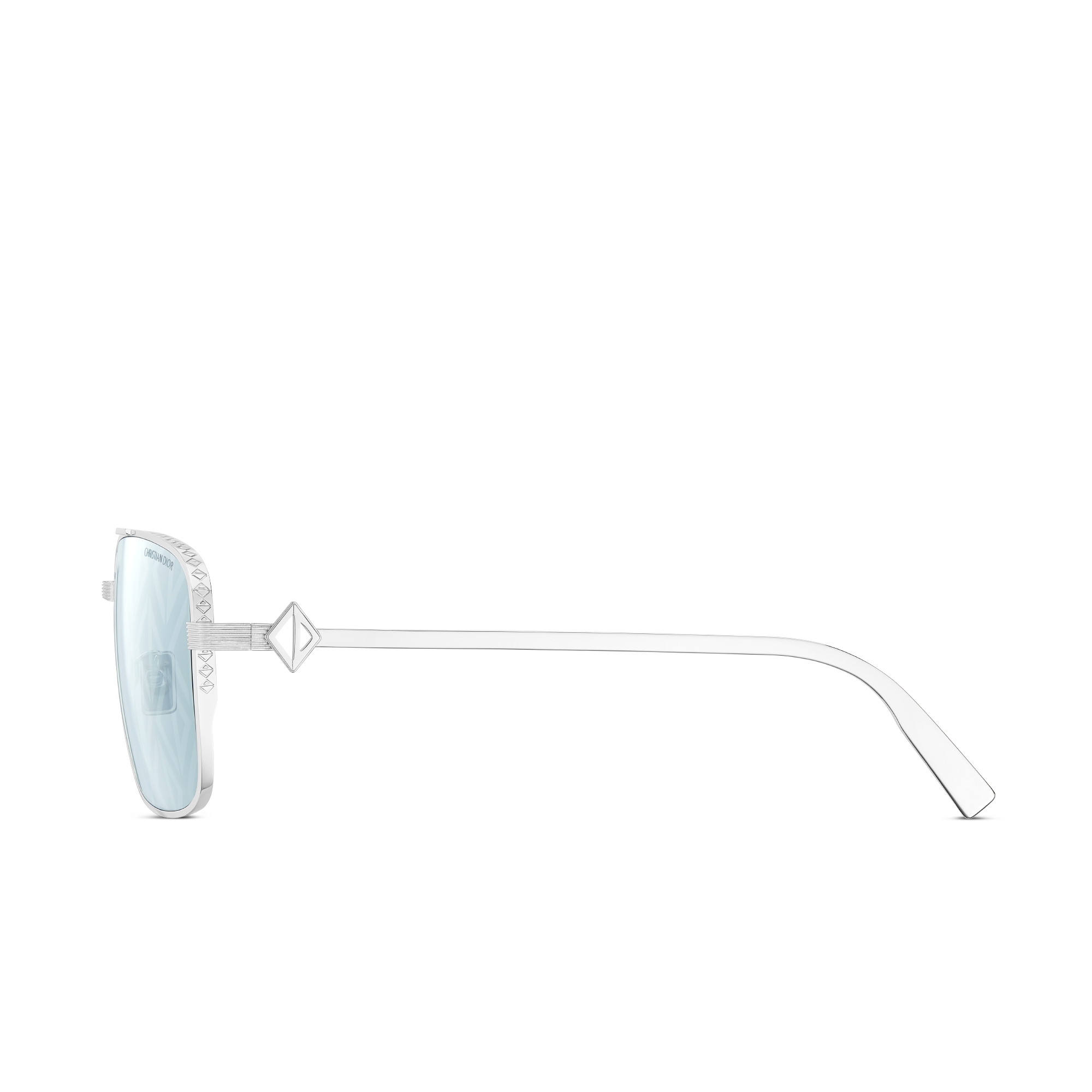 CD Diamond S9U Light Blue Navigator Sunglasses with CD Diamond Motif | DIOR