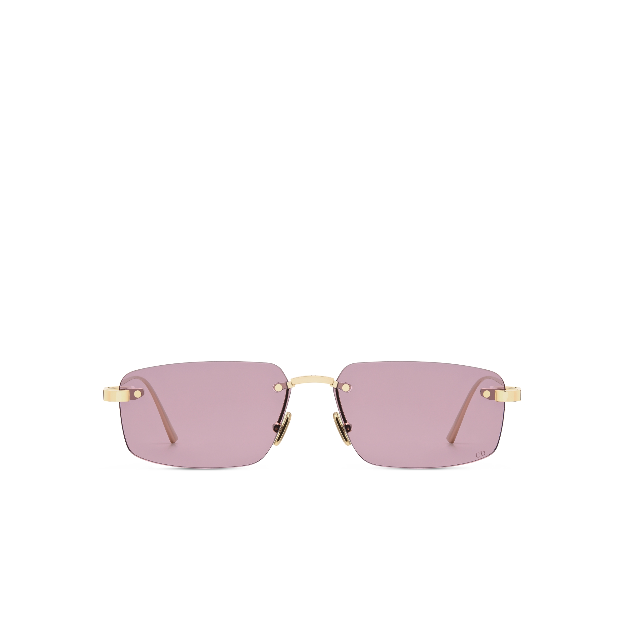 CDior S4U Lilac Rectangular Sunglasses | DIOR