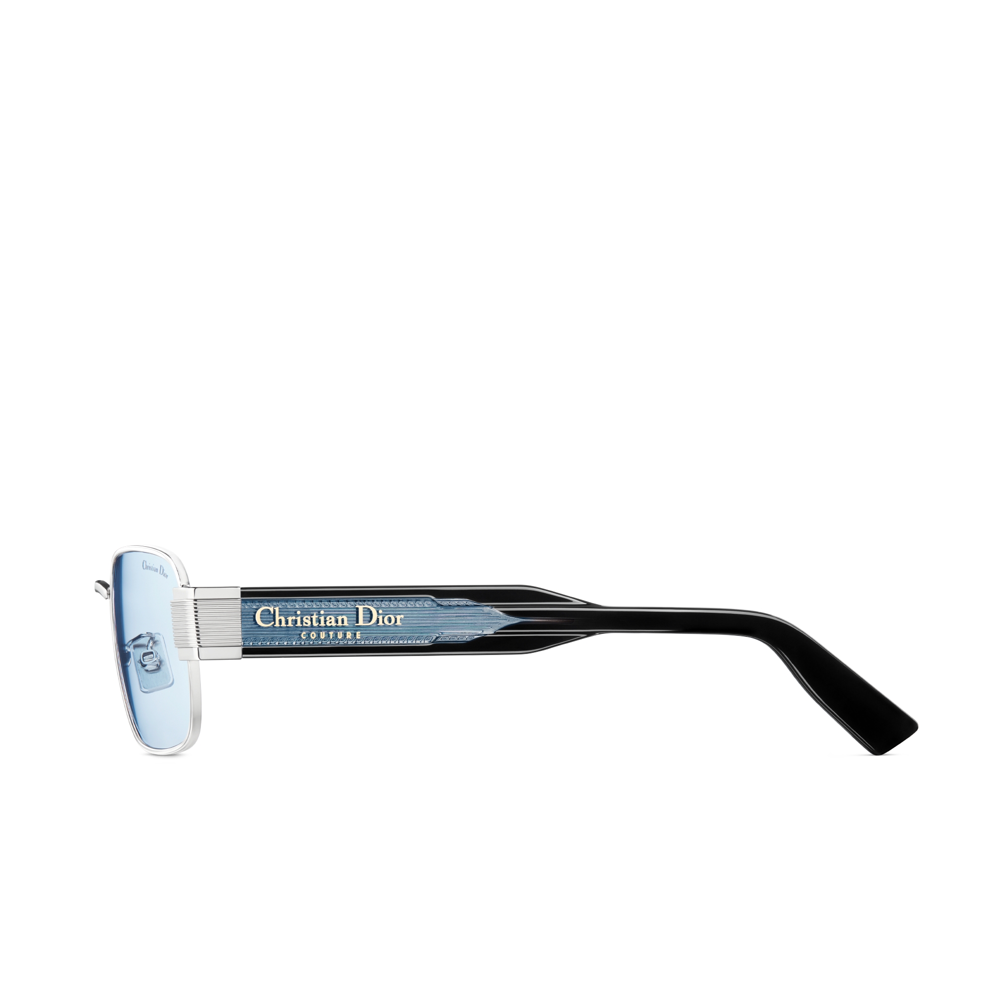 Christian Dior Label S2U Blauwe rechthoekige zonnebril | DIOR