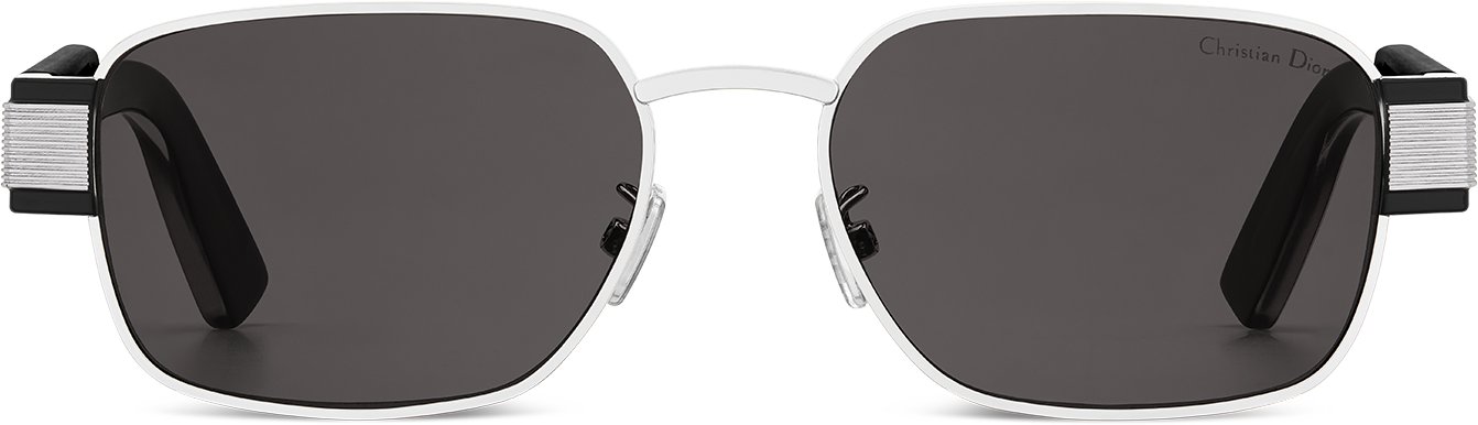 Christian Dior Label S2U Gray Rectangular Sunglasses | DIOR