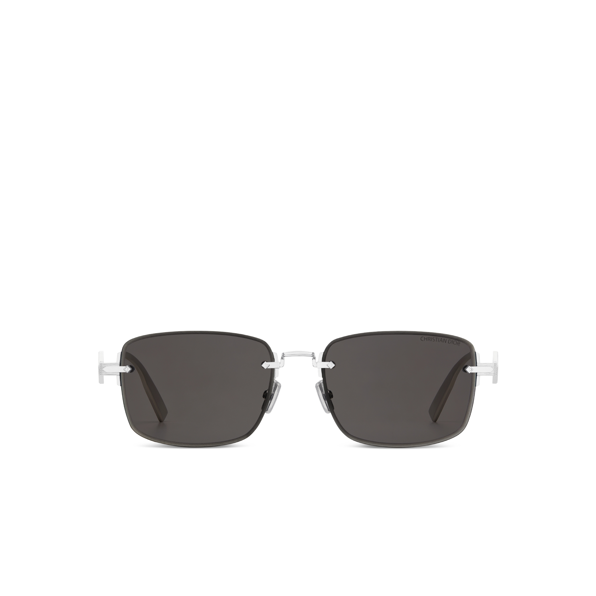 CD Diamond S11F Gray Rectangular Sunglasses | DIOR
