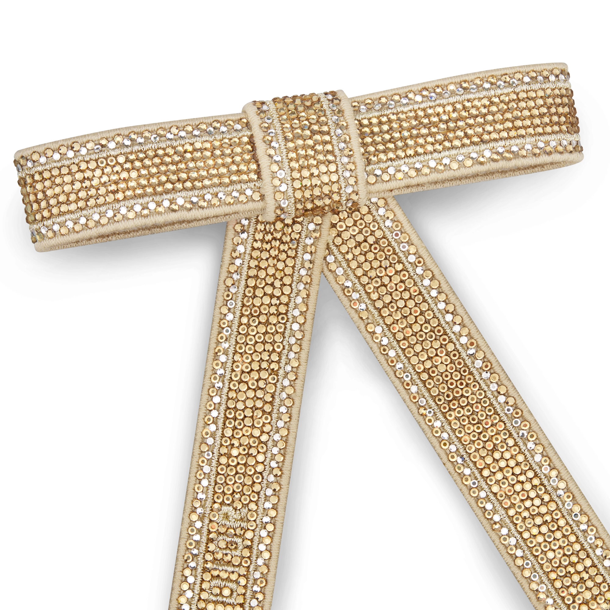 Dior Twist Schleife mit Christian Dior Stickerei Stickerei und Strass ...