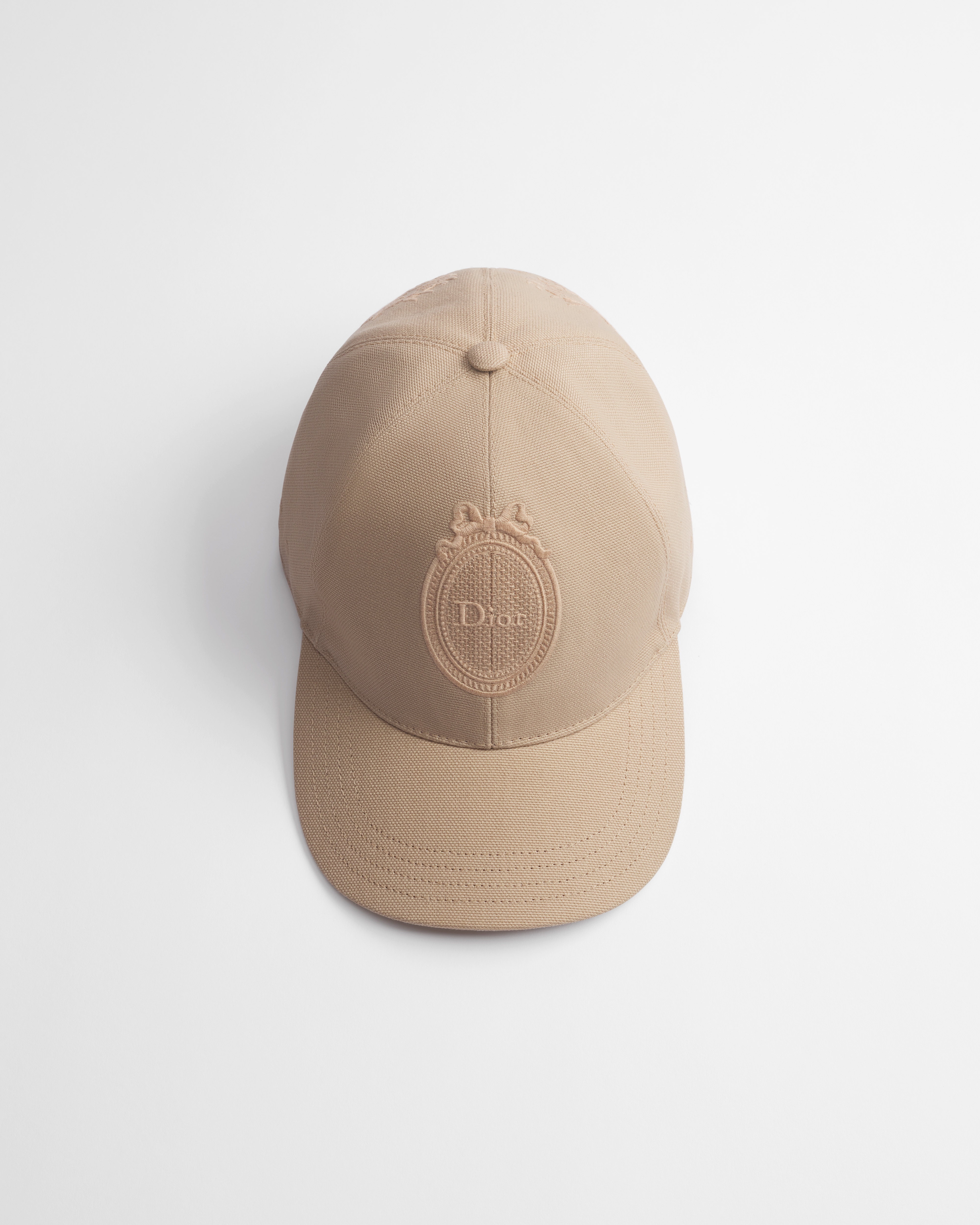 Cappellino D-Player Dior Médaillon Cotone rosa Lingerie | DIOR