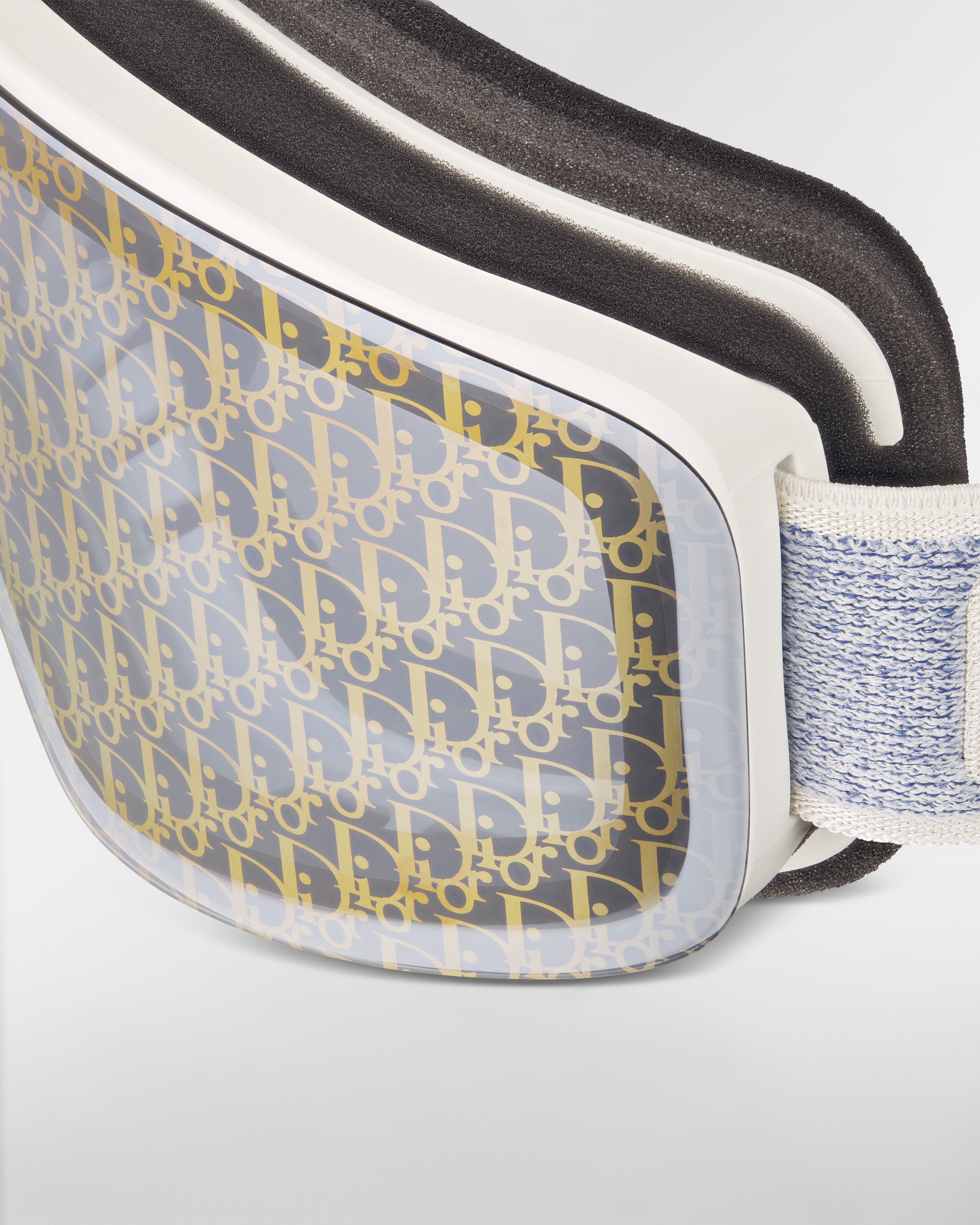 DiorAlps M3U Matte White Ski Goggles | DIOR