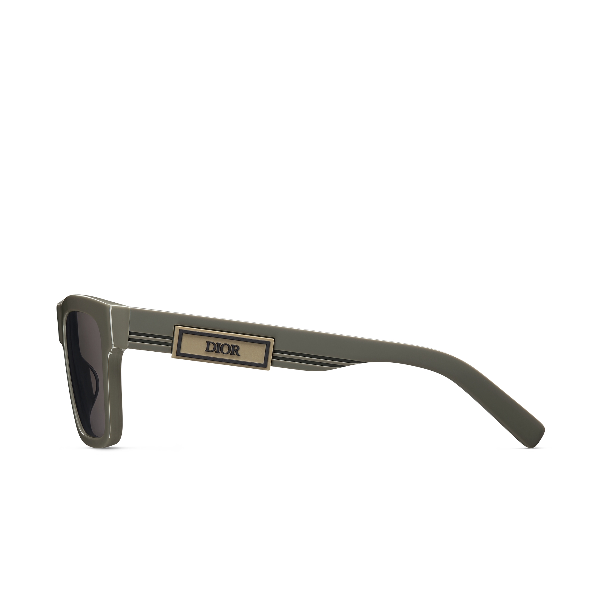 DiorB23 S4I Khaki Square Sunglasses | DIOR