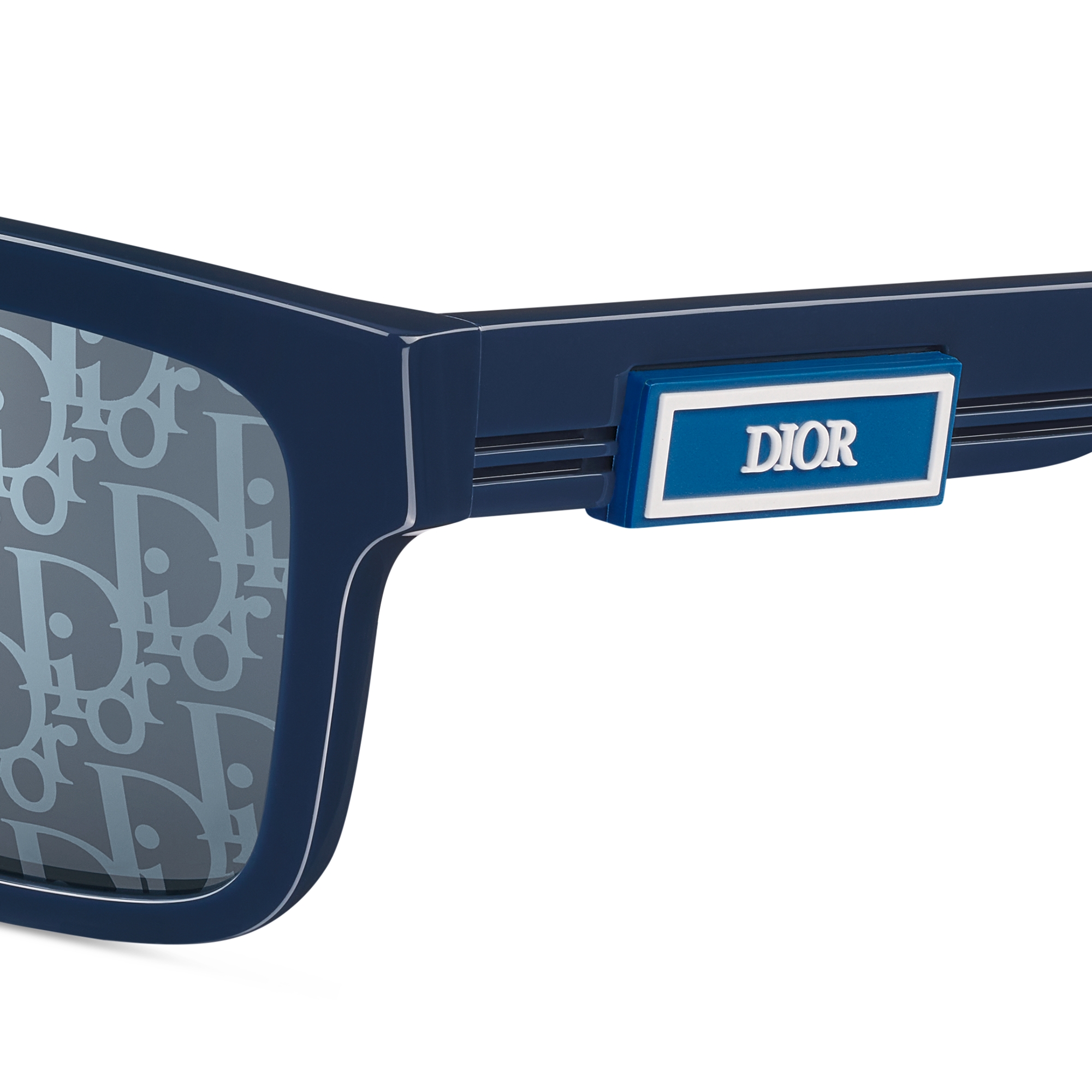 DiorB23 S4I Occhiali da sole squadrati blu | DIOR