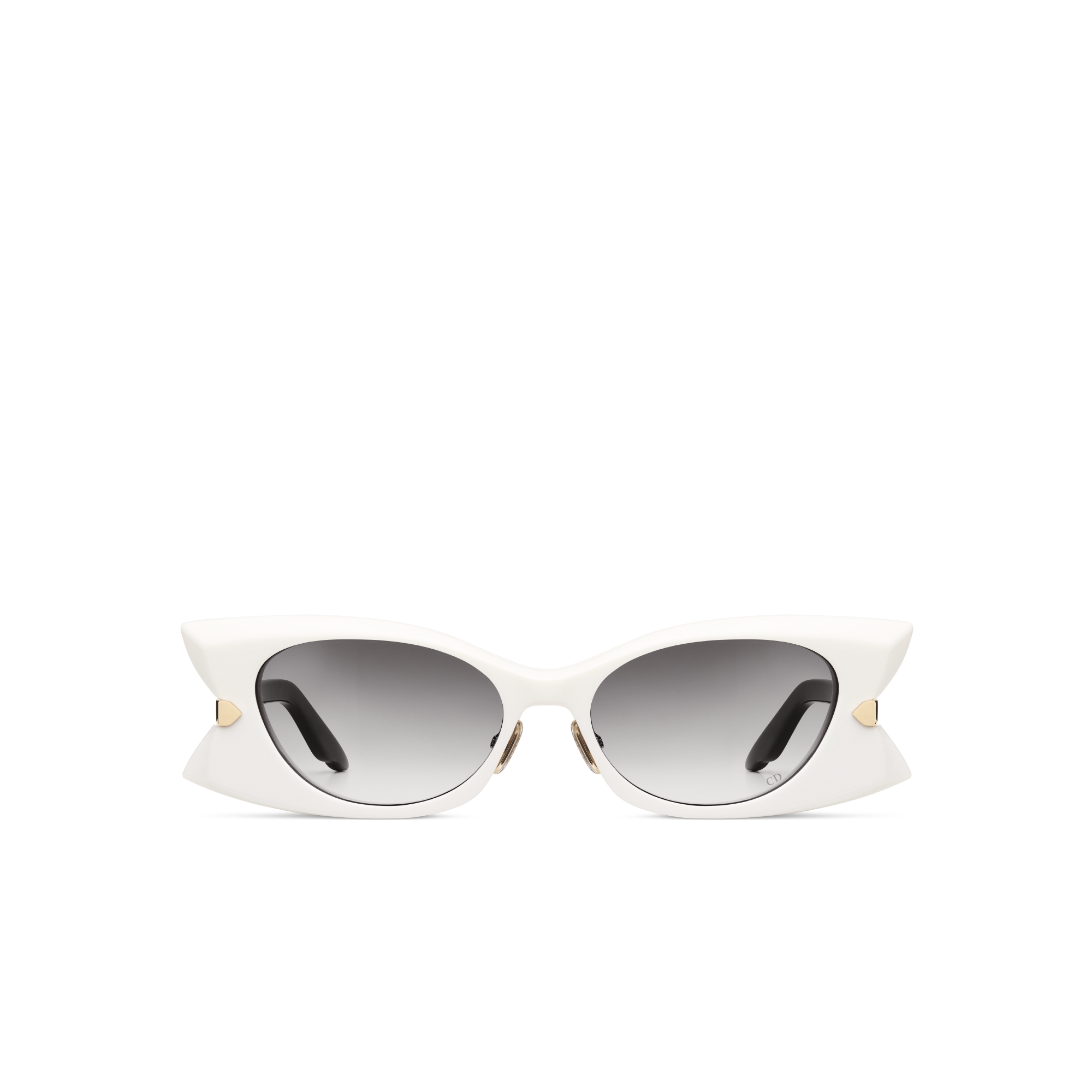 DiorButterfly S2F White Rectangular Sunglasses | DIOR
