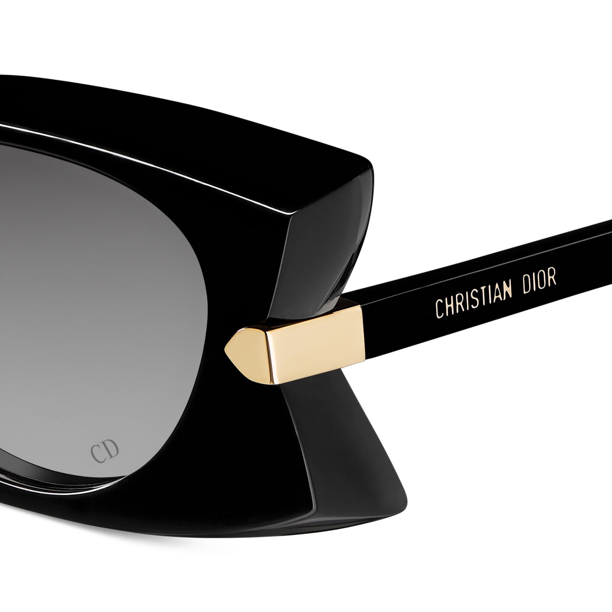 DiorButterfly S2I Occhiali da sole rettangolari neri | DIOR