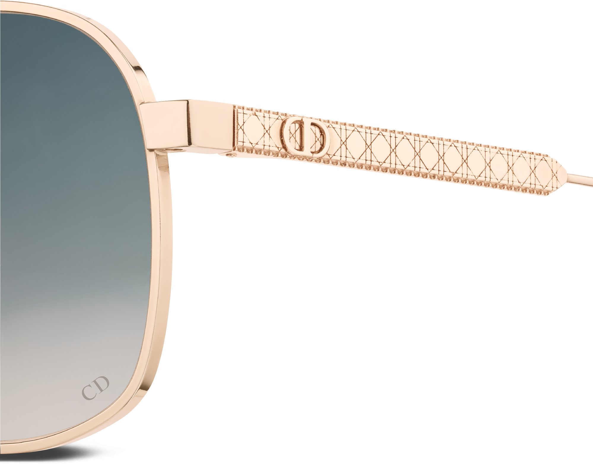 DiorCannage A3U Gradient Gray-to-Beige Pilot Sunglasses | DIOR