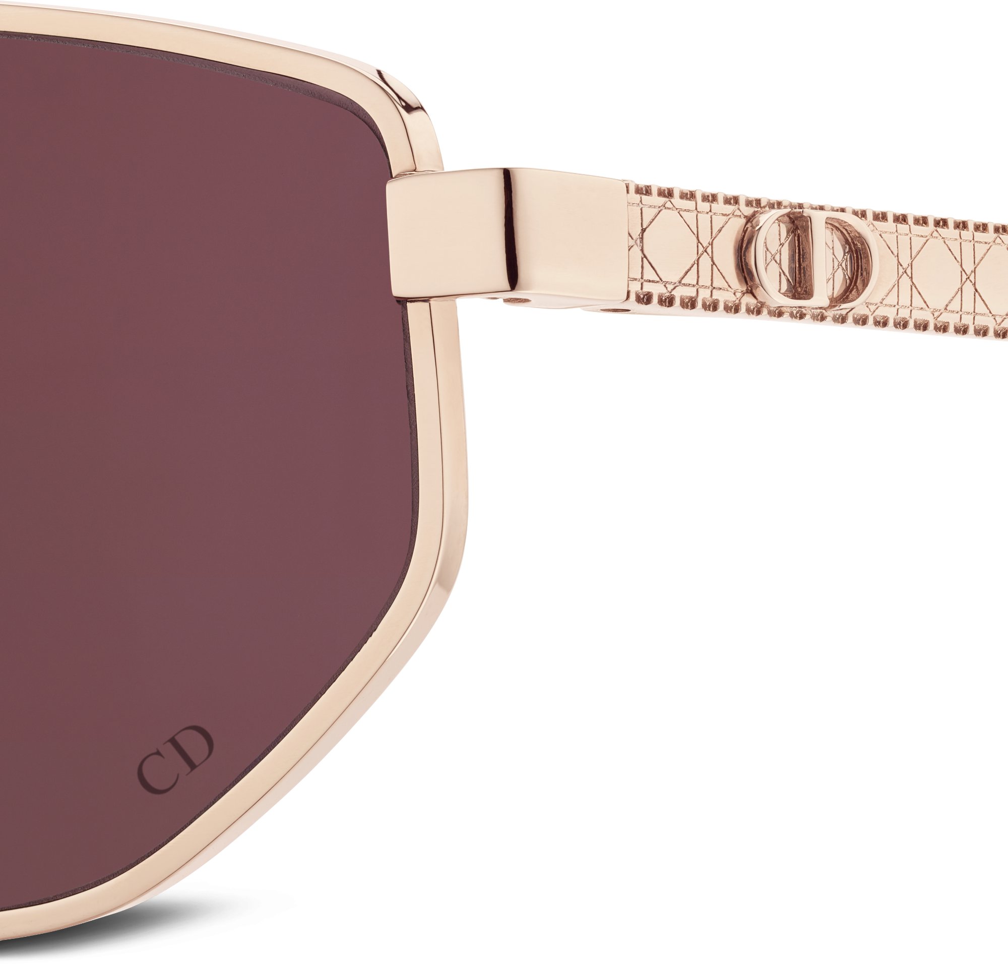 DiorCannage B1U Burgundy Oval Sunglasses | DIOR
