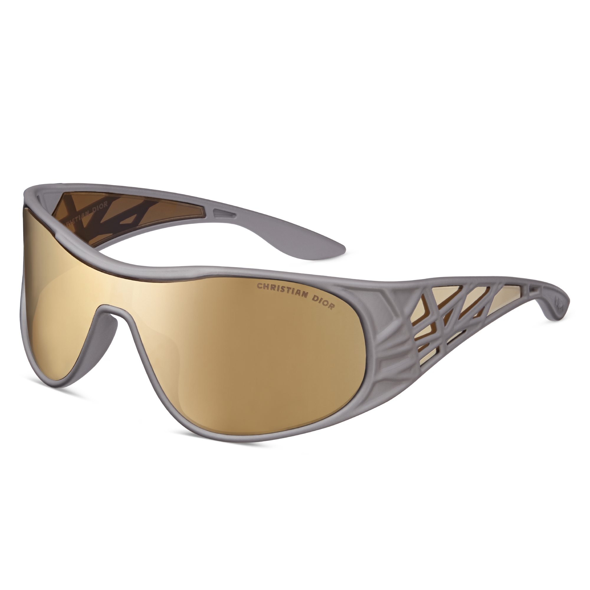 DIOR AND LEWIS HAMILTON DiorFluidCannage M1I Gray Mask Sunglasses | DIOR