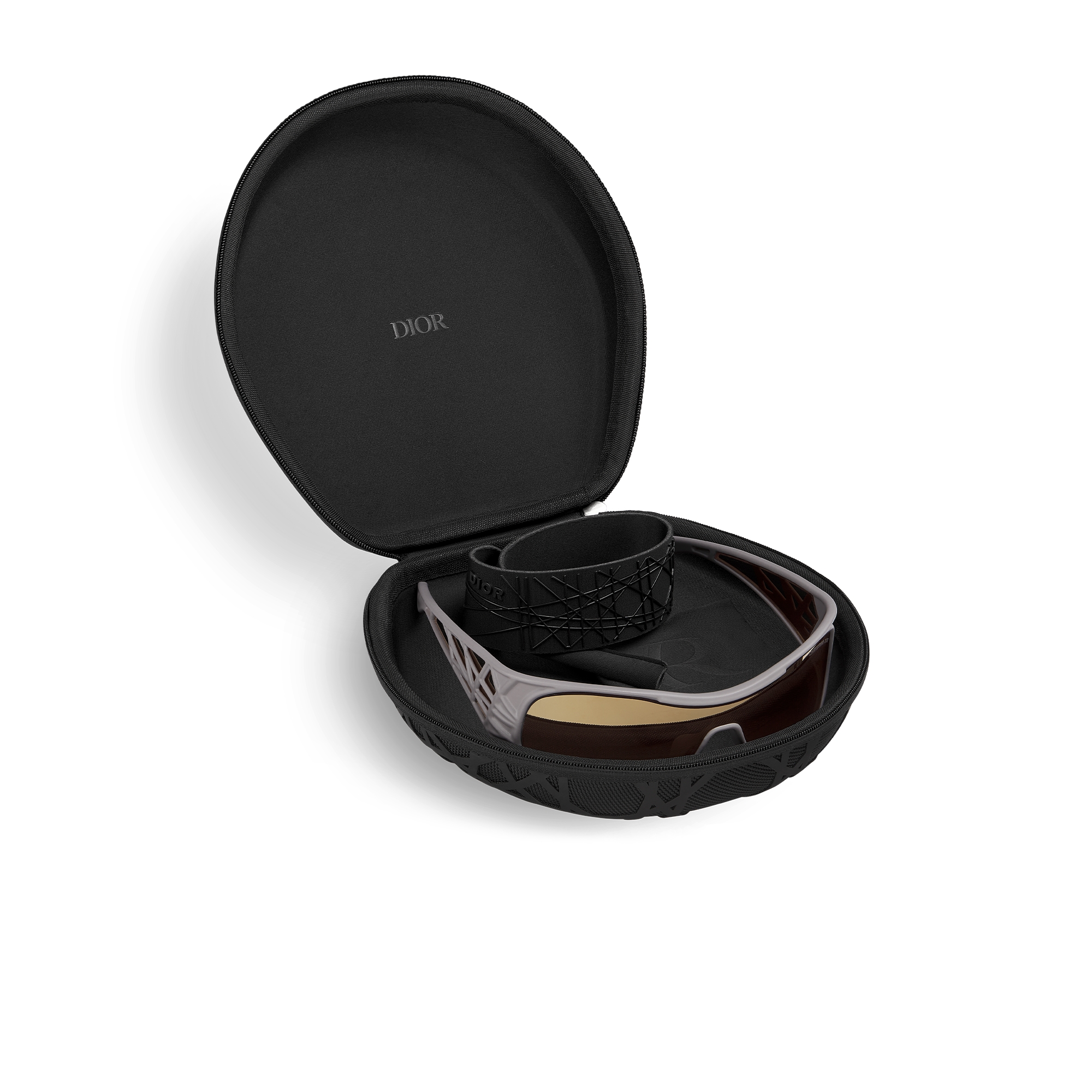 DIOR AND LEWIS HAMILTON DiorFluidCannage M1I Gray Mask Sunglasses | DIOR