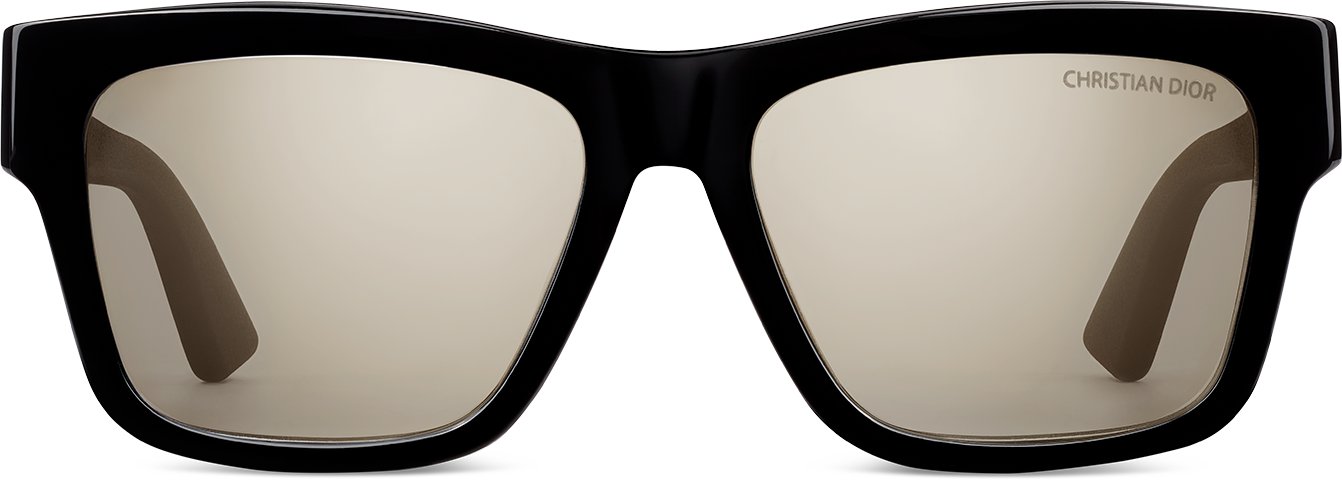 Dior3D S2F 黑色矩形太陽眼鏡 | DIOR