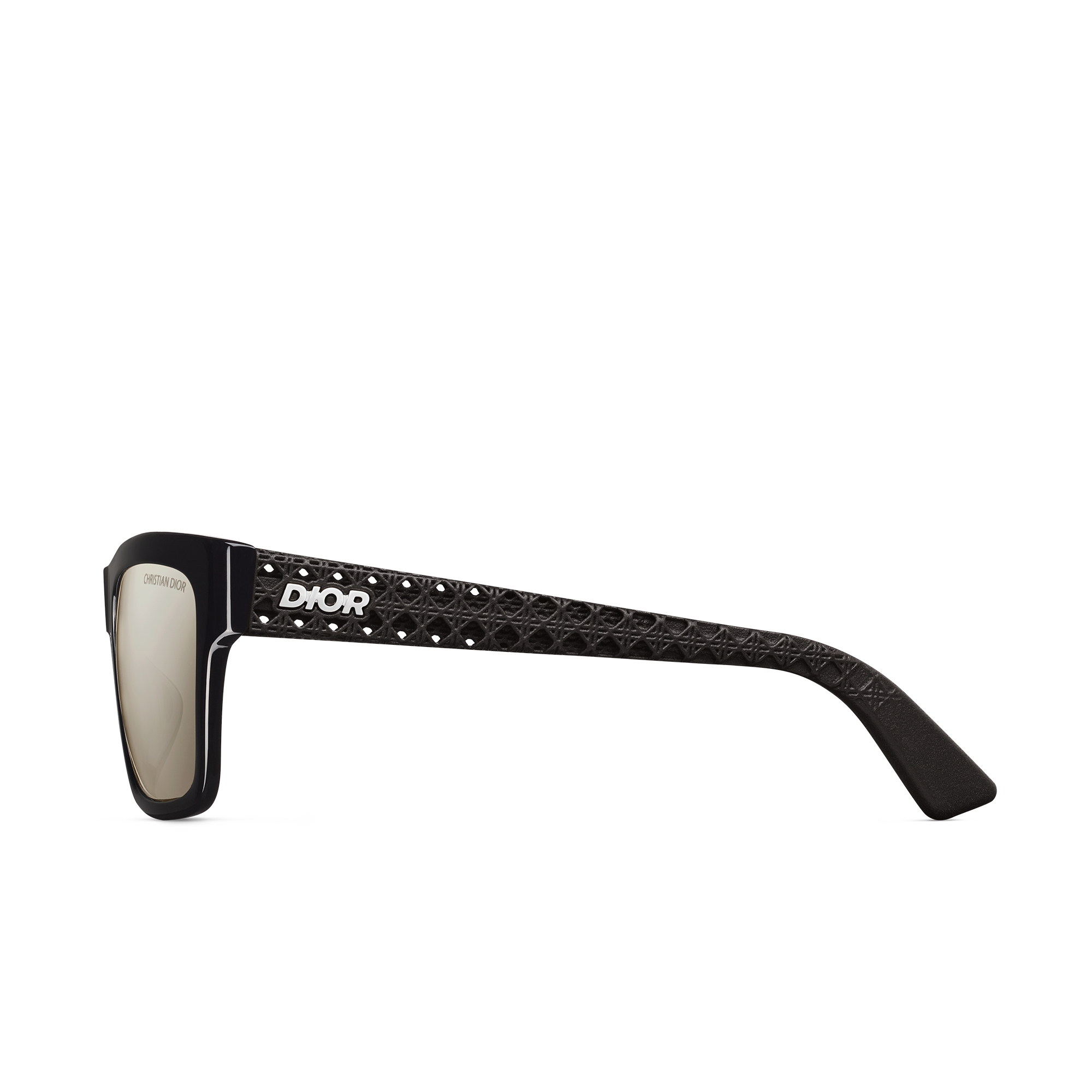 Dior3D S2F Black Rectangular Sunglasses | DIOR