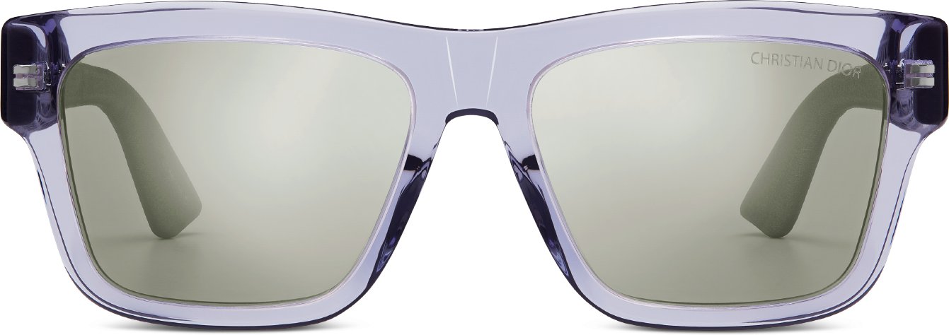 Dior3D S2I Óculos escuros com formato retangular na cor azul ...