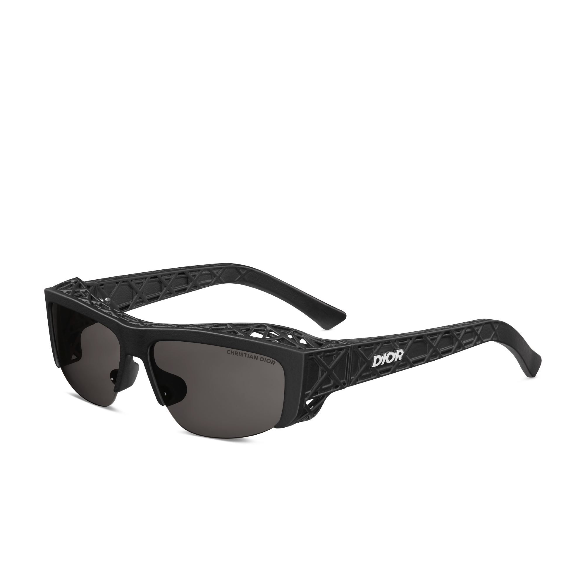 Dior3D S4I Black Rectangular Sunglasses | DIOR
