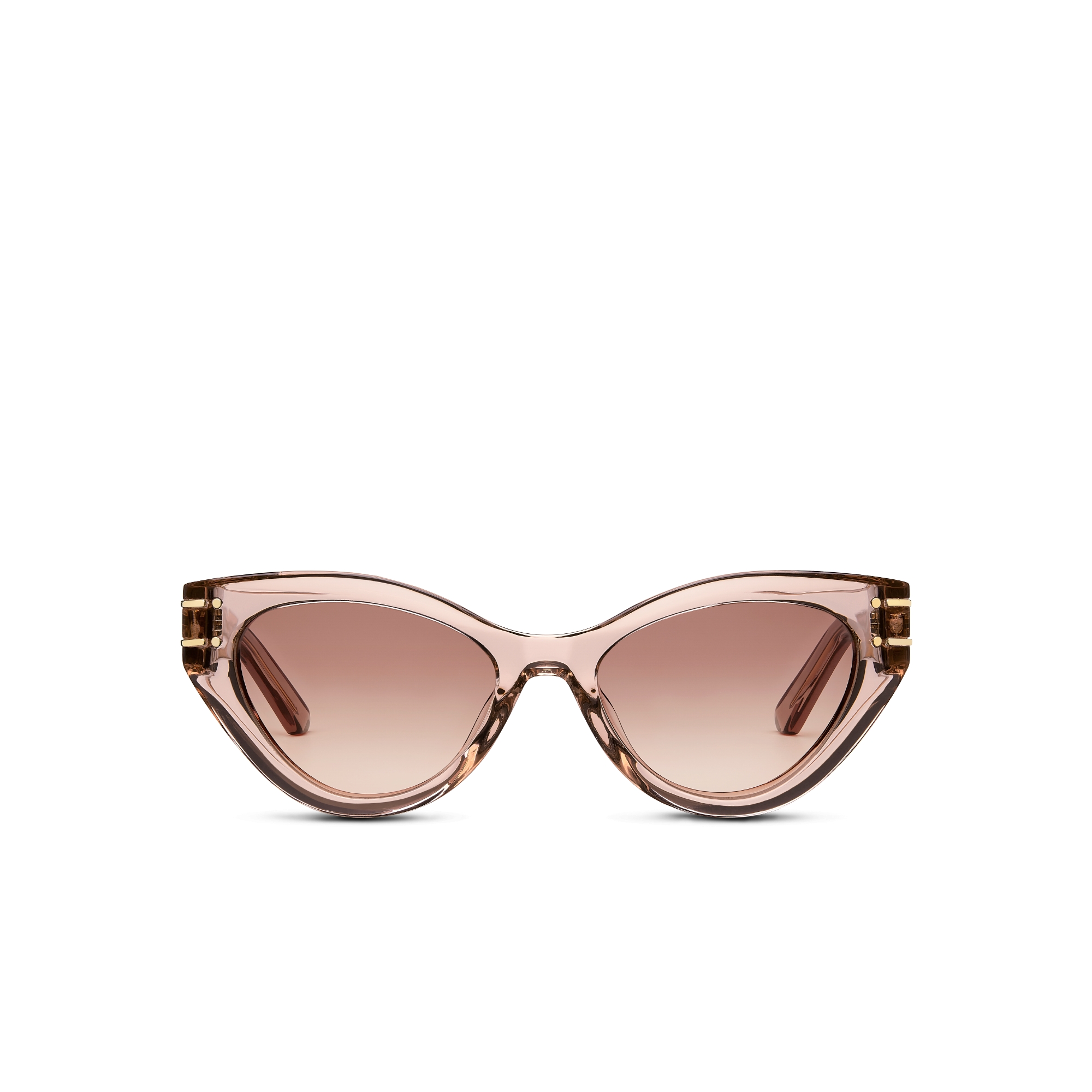 DiorSignature B7I Lunettes de soleil papillon rose transparent | DIOR