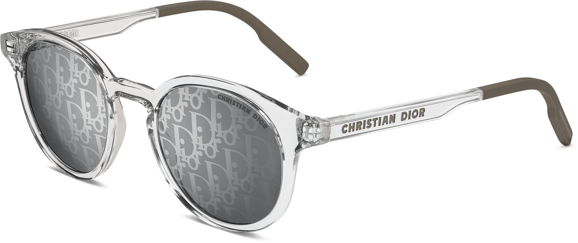 DiorTag R1I Occhiali da sole Pantos color cristallo | DIOR