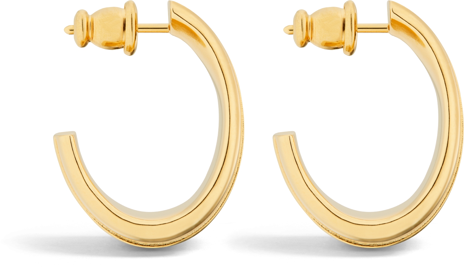 Dior Code Earrings Gold-Finish Metal and Orange Acid Lacquer | DIOR