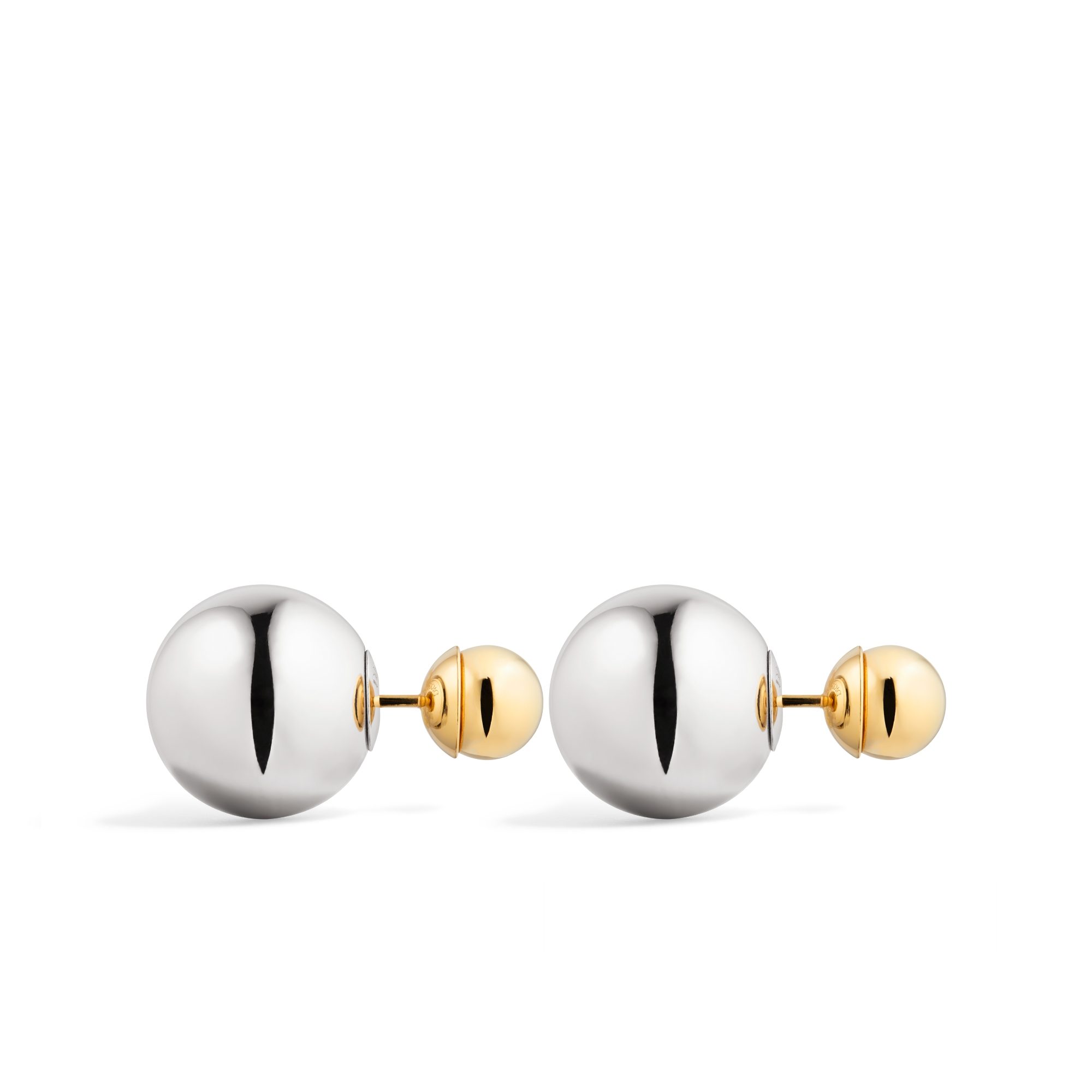 Dior Tribales Earrings Gold-Finish and Silver-Finish Metal | DIOR