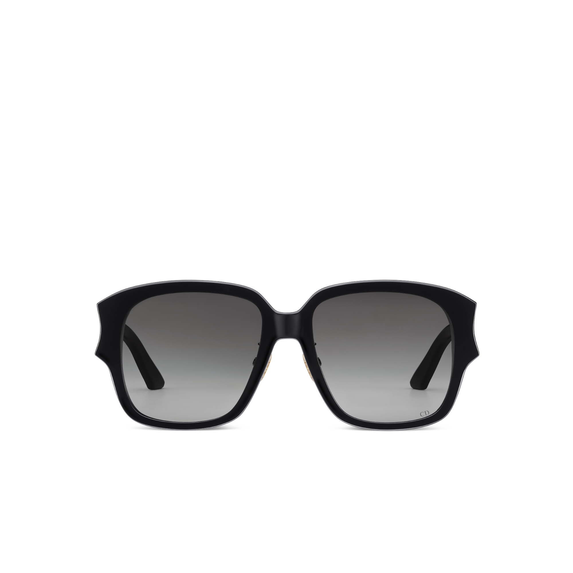 DiorGlow S2F Black Square Sunglasses | DIOR