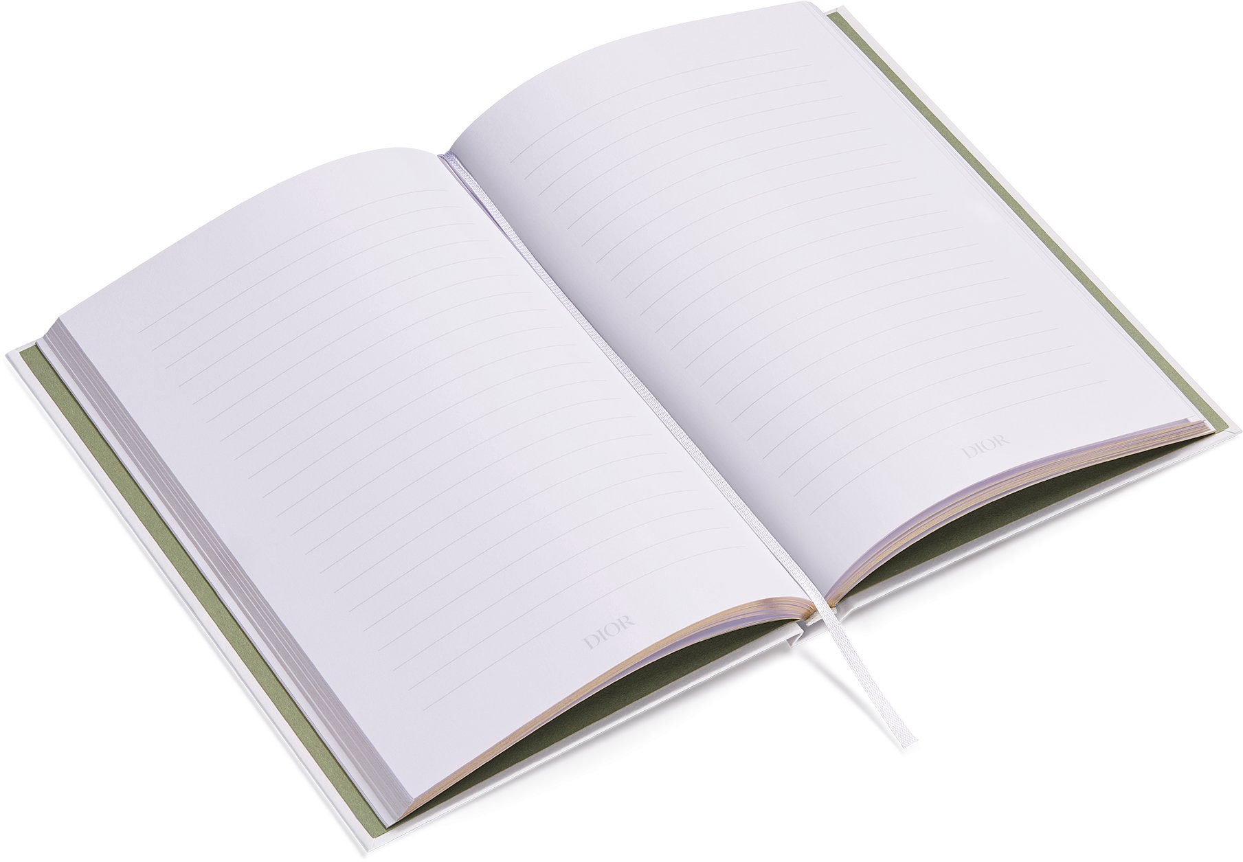 Notebook White Cover with Multicolor Dior Cabinet de la Mer Motif | DIOR