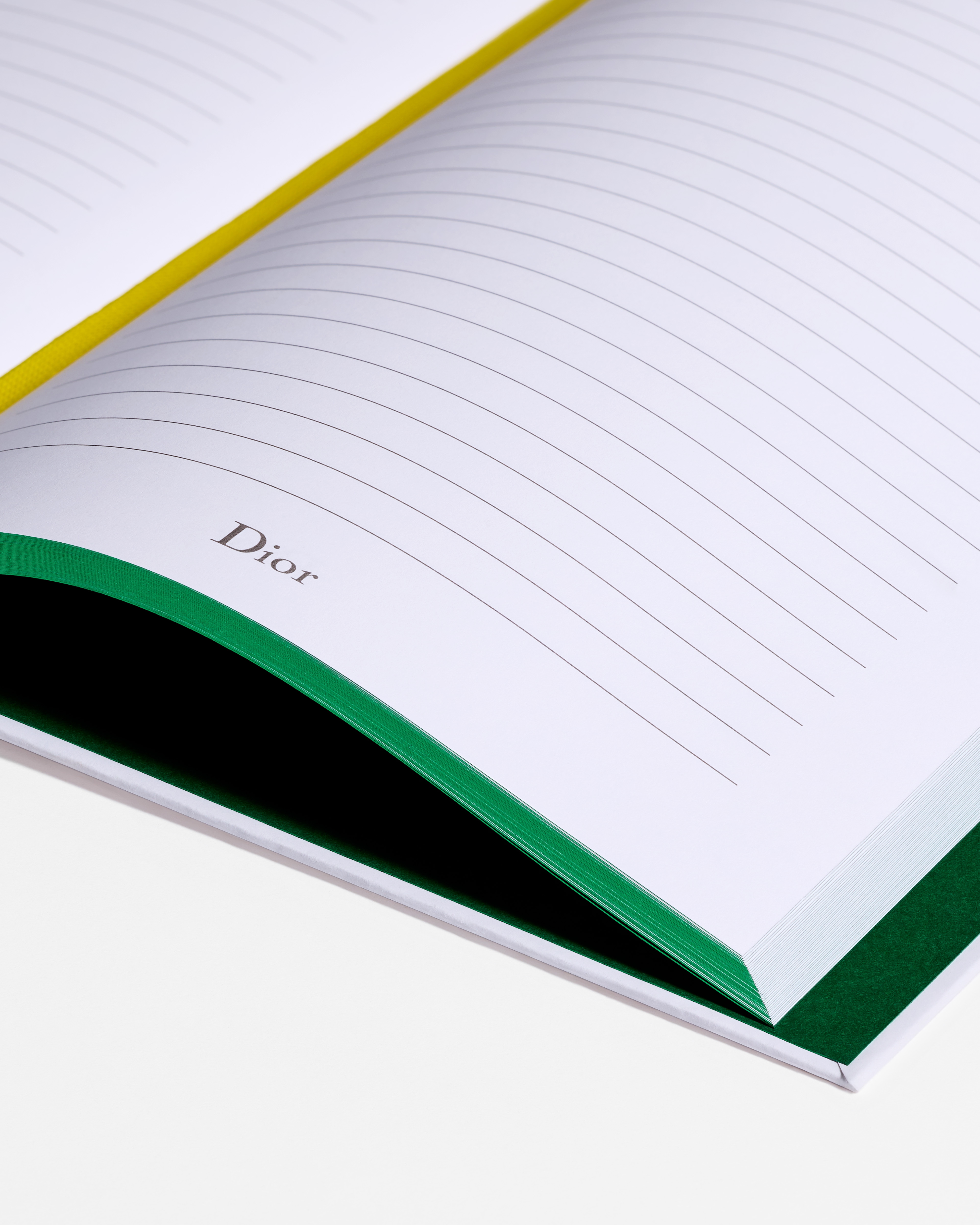 Notebook White Cover with Multicolor Book Cover Motif | DIOR