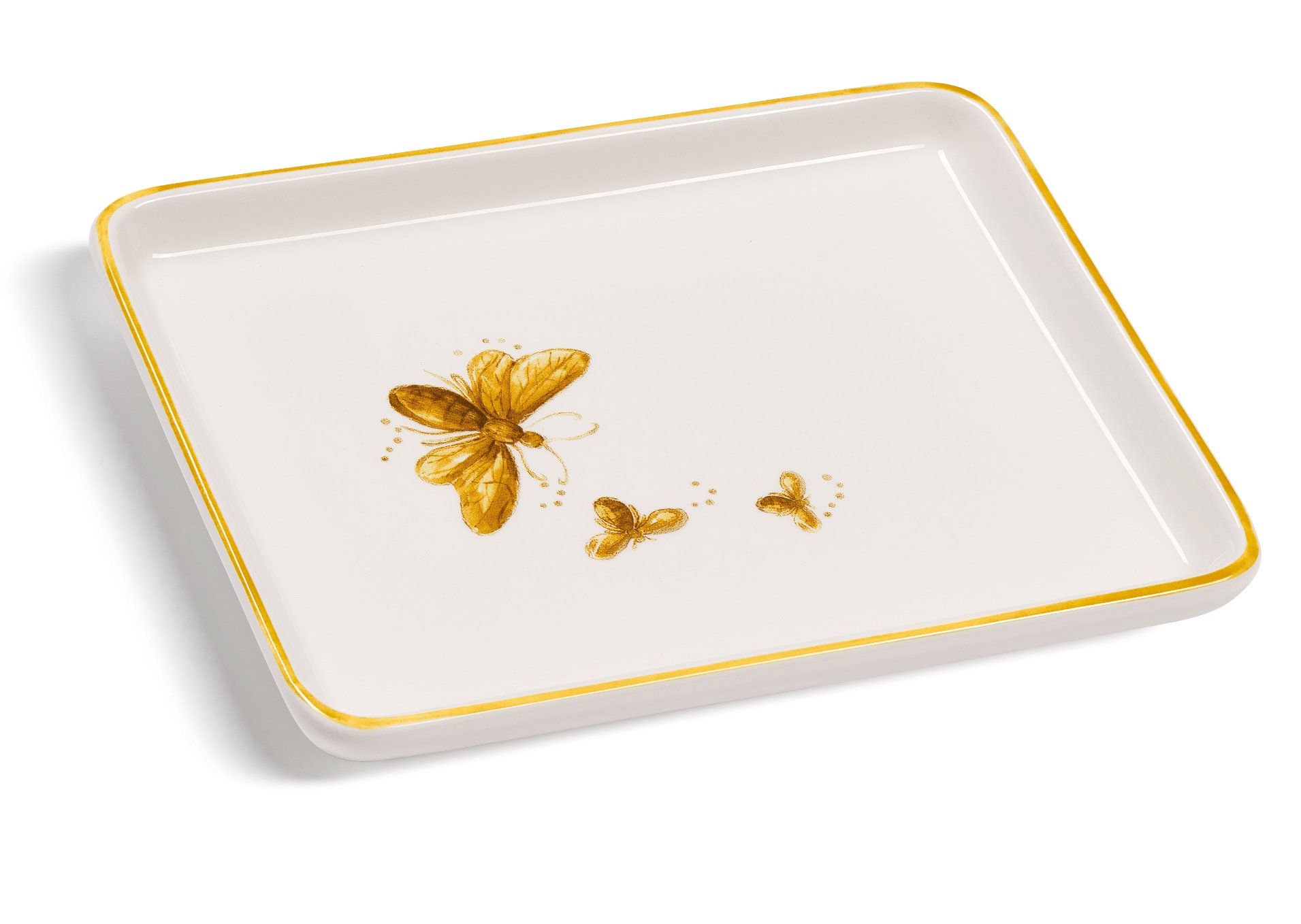Trinket Tray Ceramic with Bee Motif | DIOR