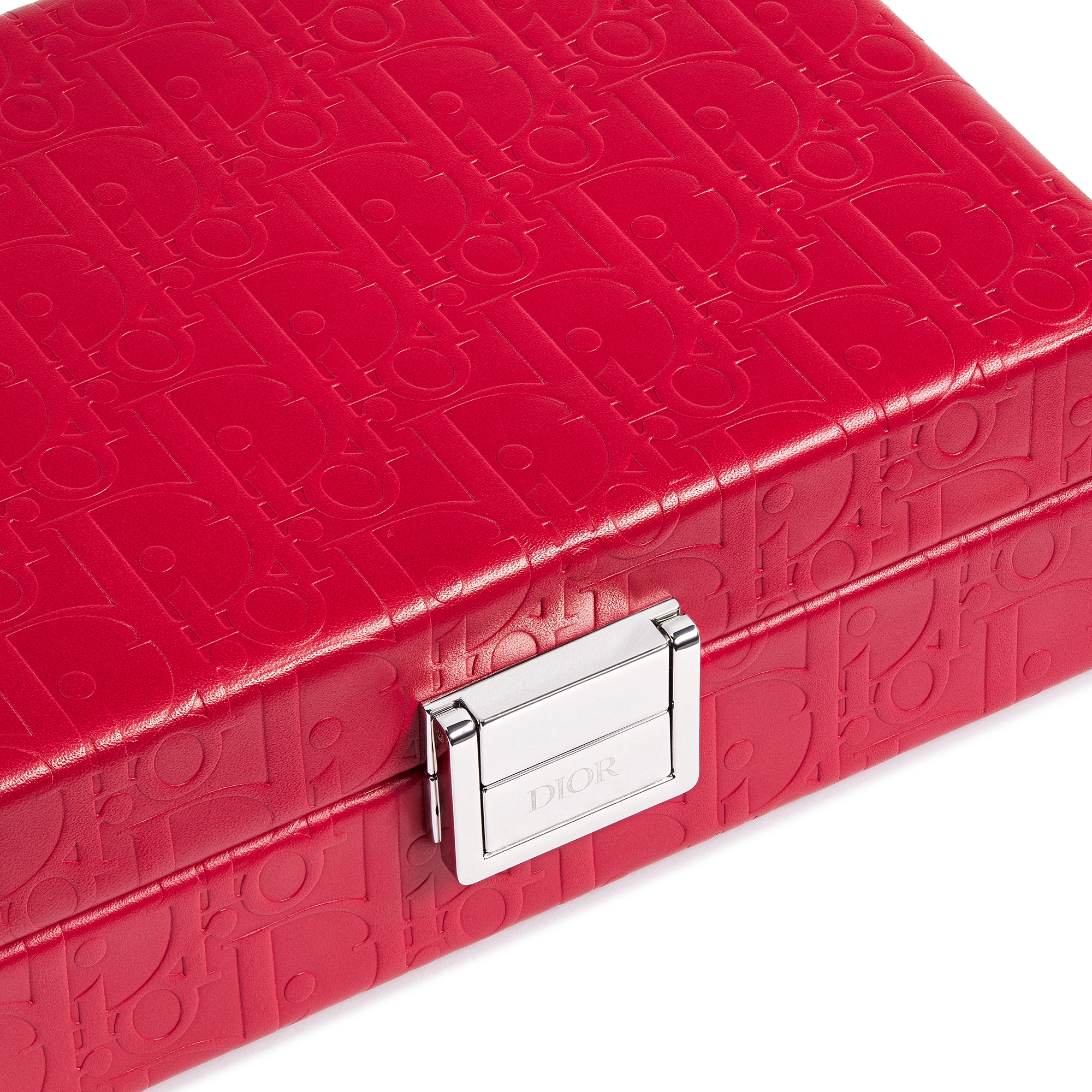Playing Cards Case Red Dior Oblique | DIOR