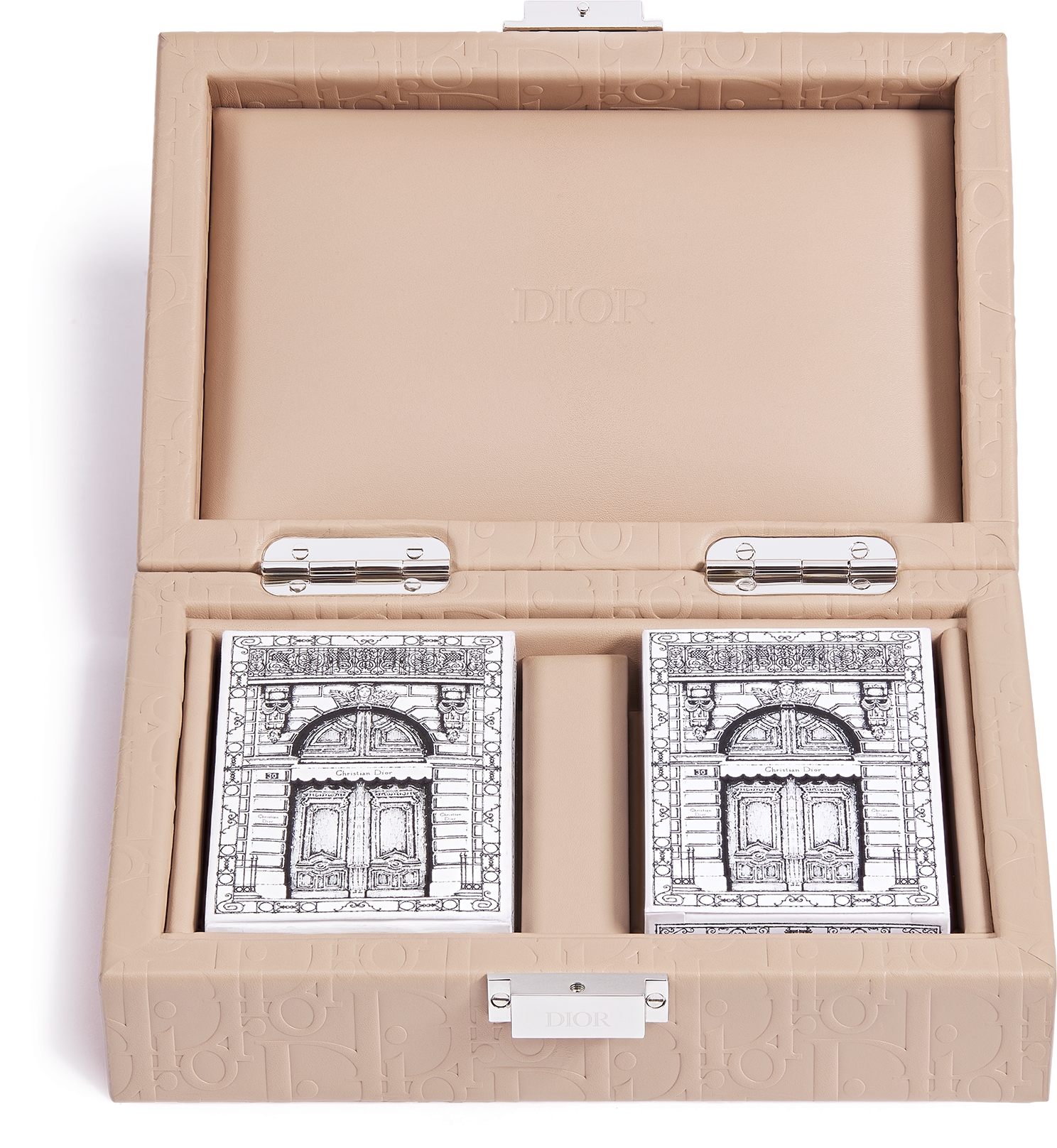 Playing Cards Case Powder Pink Dior Oblique | DIOR