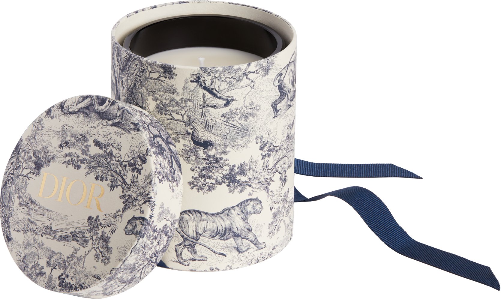 Vela perfumada Ambre d'Or Cannage dorado | DIOR