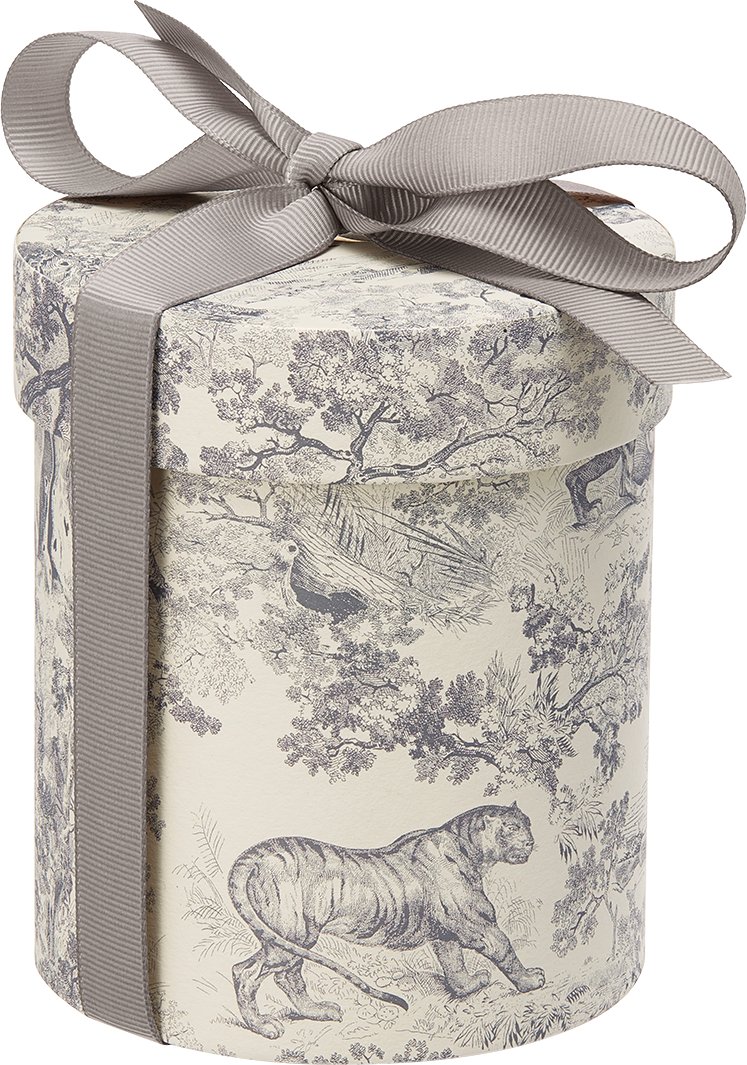 Hortensia Scented Candle Gray Toile de Jouy | DIOR