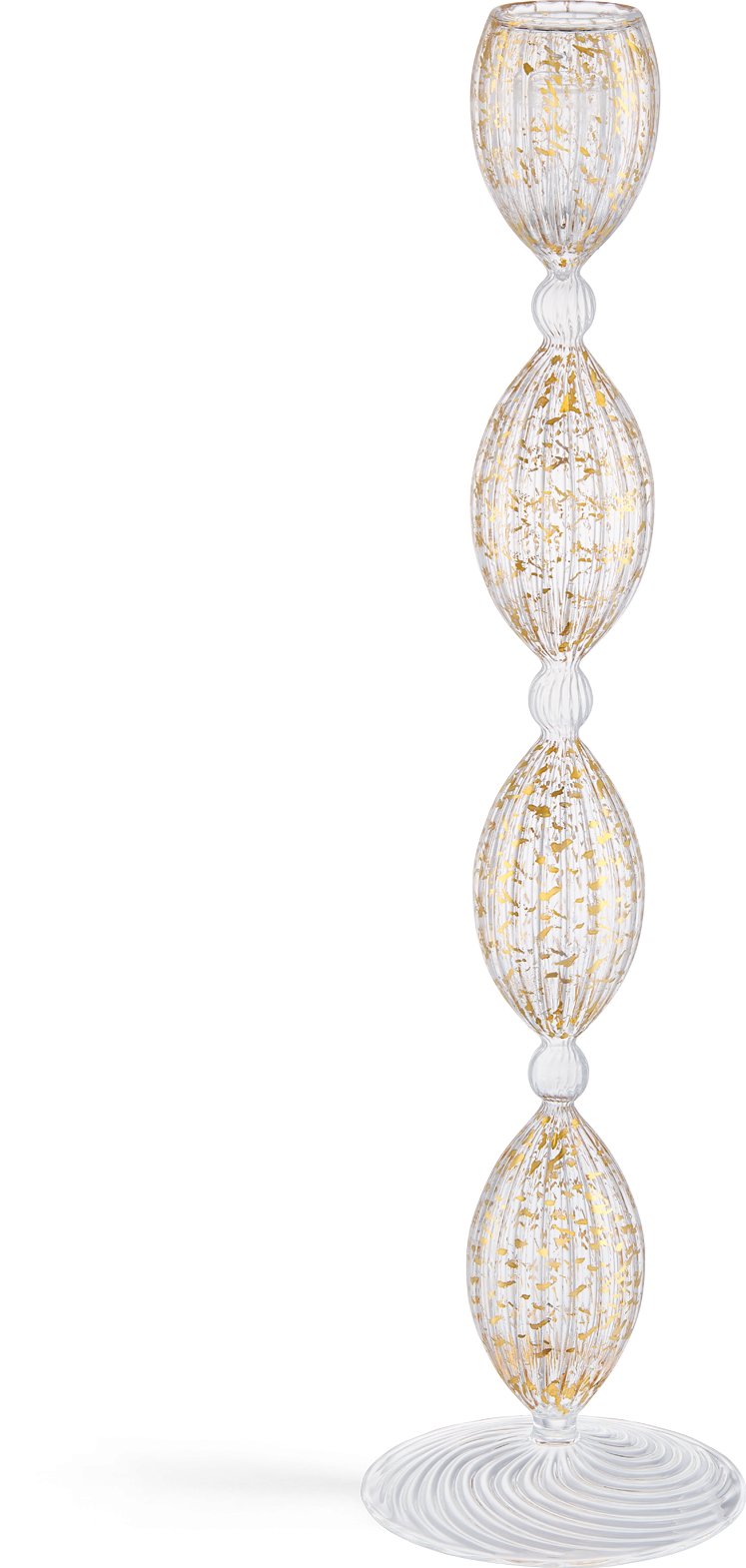 Large Candle Holder Silver-Finish Salento | DIOR