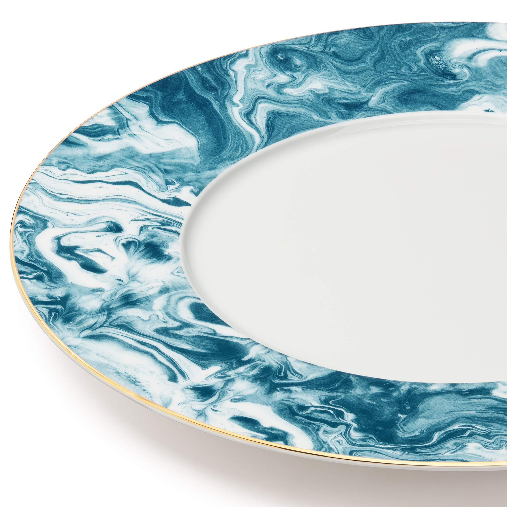 Dinner Plate La Vague, Blue | DIOR