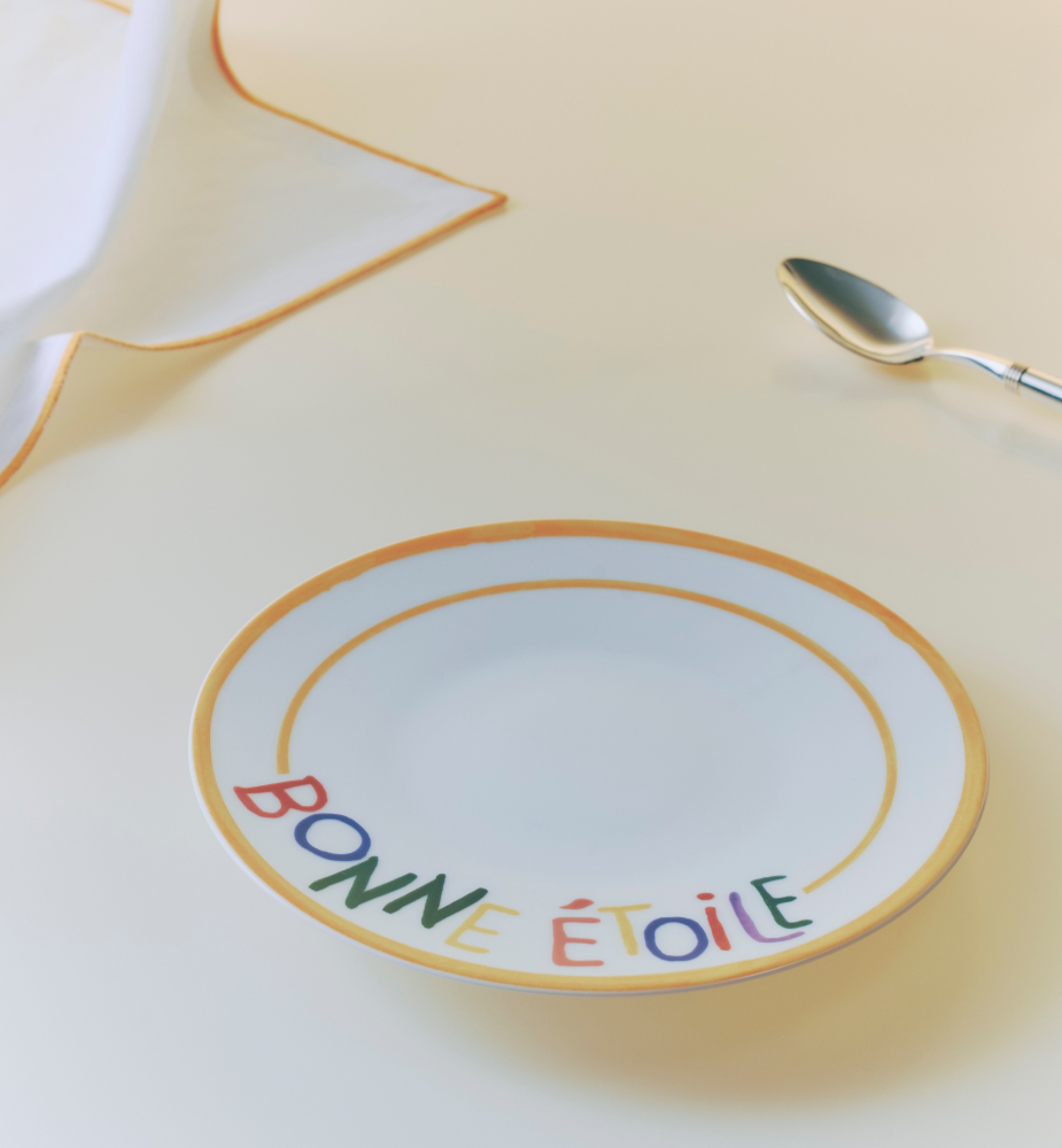 Set of Six Dessert Plates White Limoges Porcelain with Different ...