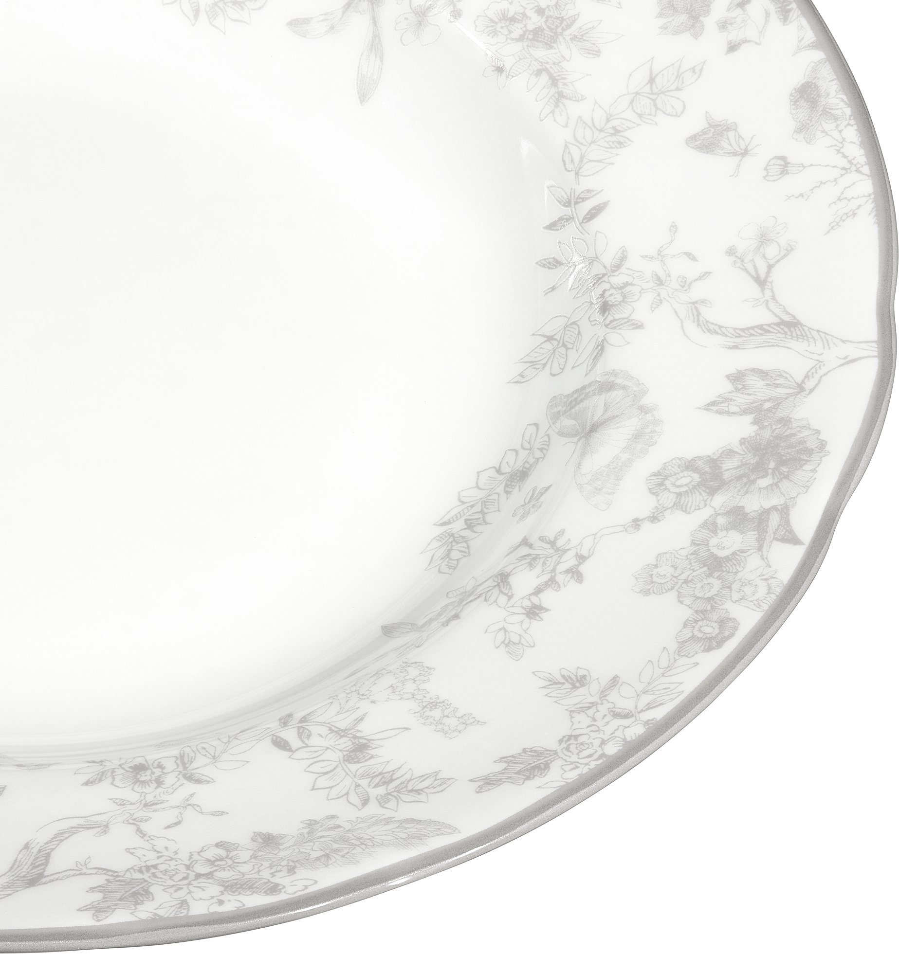 Soup Plate Gray Toile de Jouy | DIOR
