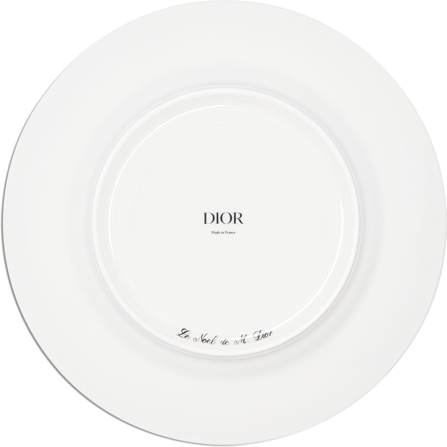 Dinner Plate White Limoges Porcelain with Red and 24-Carat Gold Cannage ...