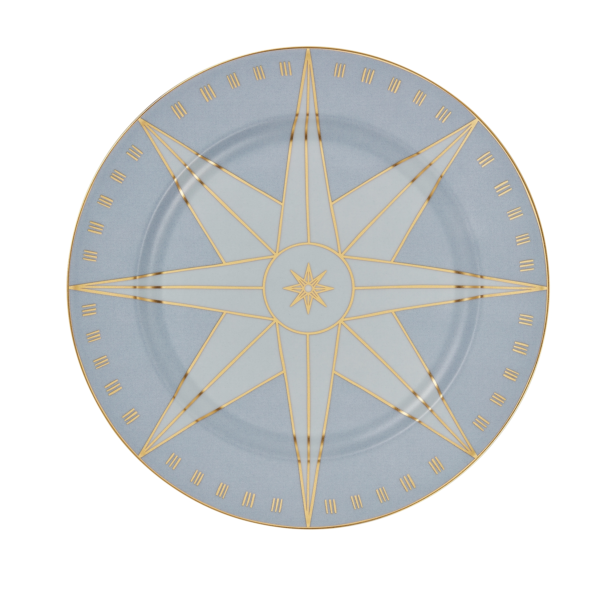 Decorative Plate Aquamarine Wind Rose | DIOR