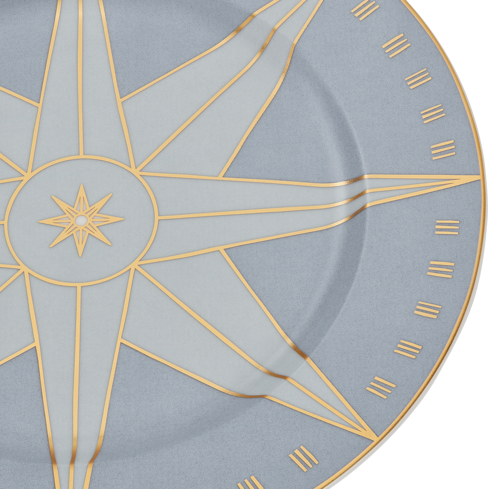 Decorative Plate Aquamarine Wind Rose | DIOR