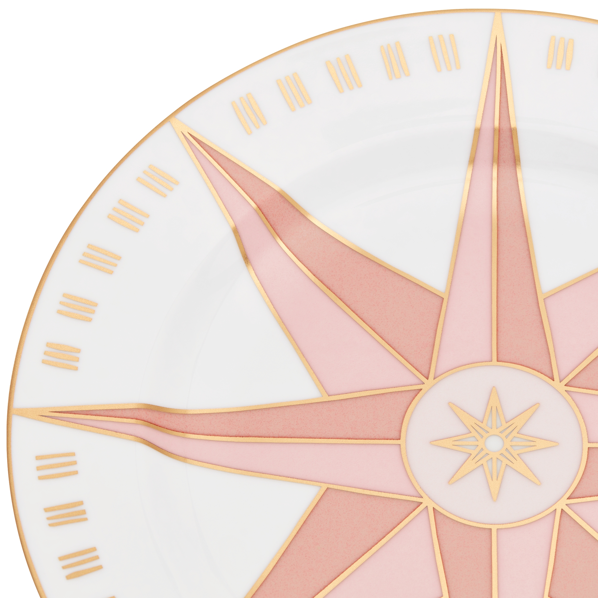 Dessertbord Rozenkwarts windroos | DIOR