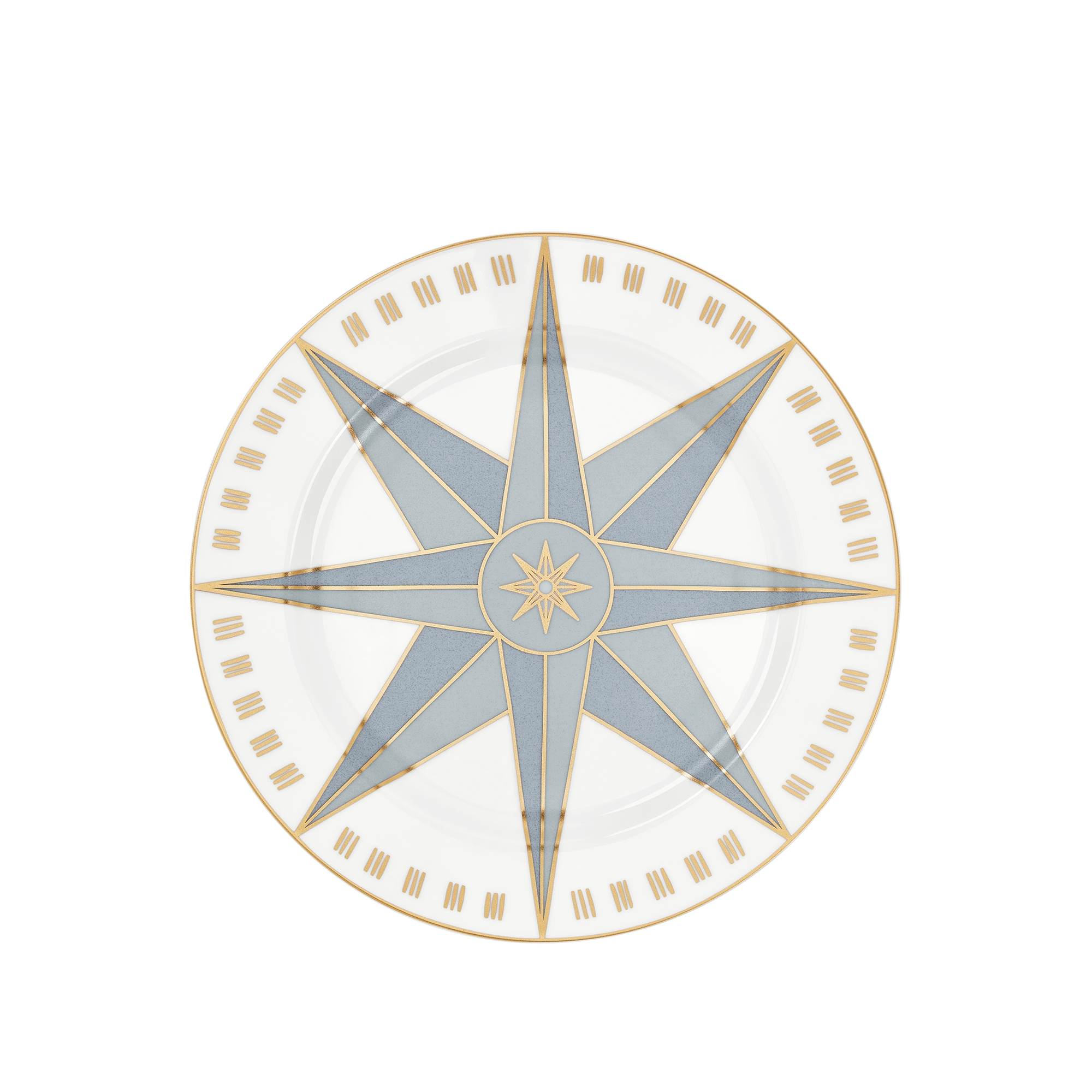 Dessert Plate Aquamarine Wind Rose | DIOR