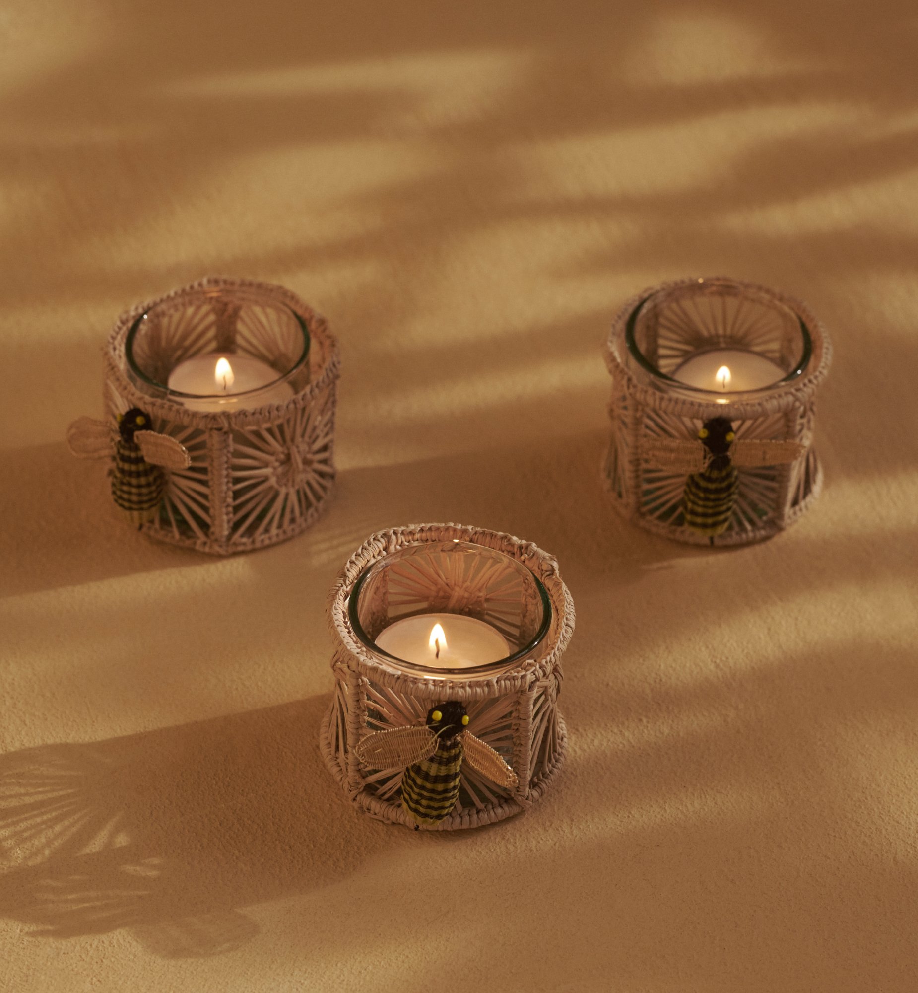 Bougeoir Dior Bees, beige | DIOR