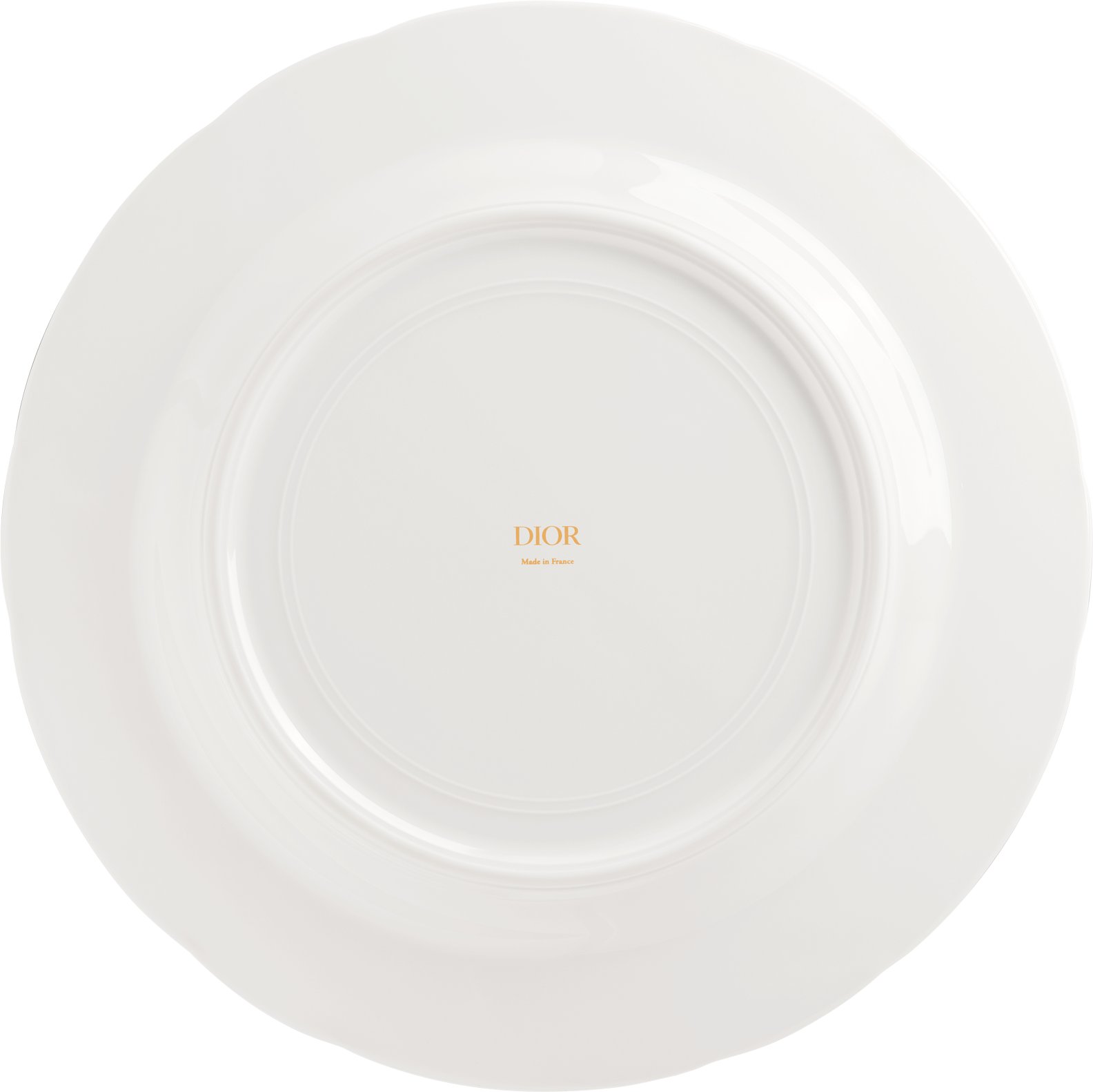 Decorative Plate Gray Toile de Jouy Hydrangea | DIOR