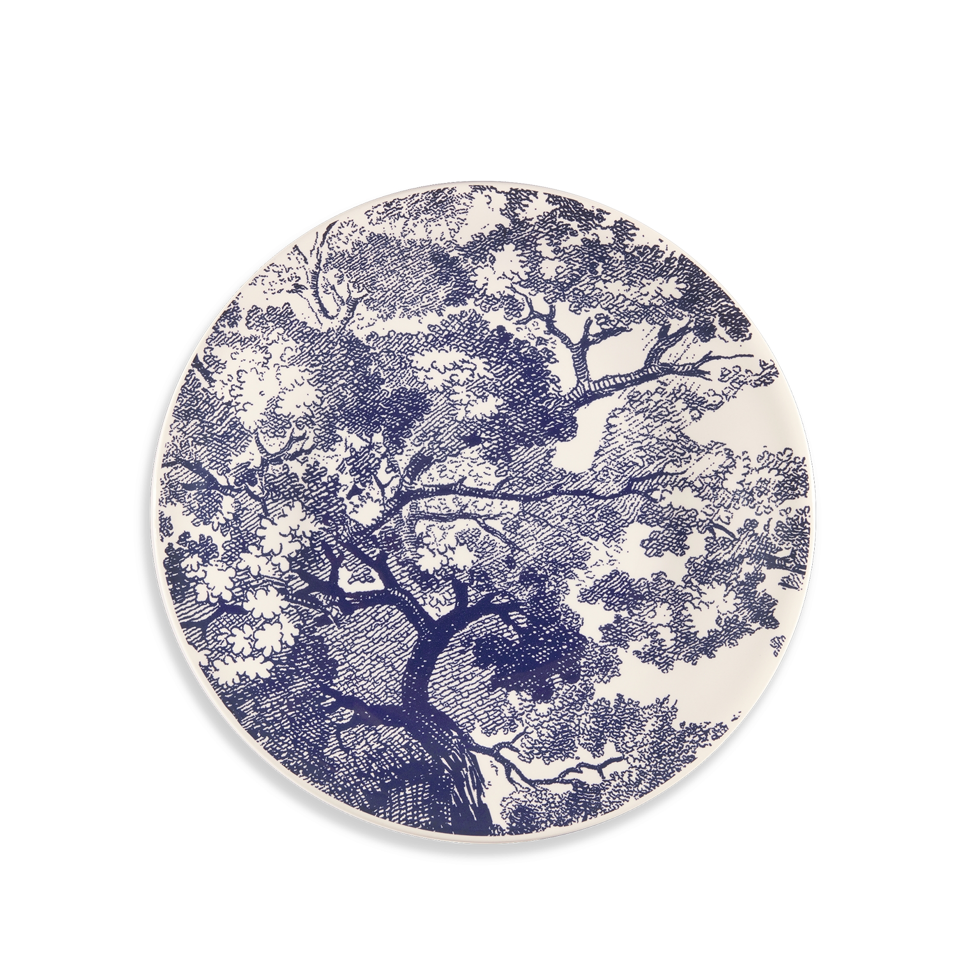 Set of Six Dinner Plates Toile de Jouy, Blue | DIOR