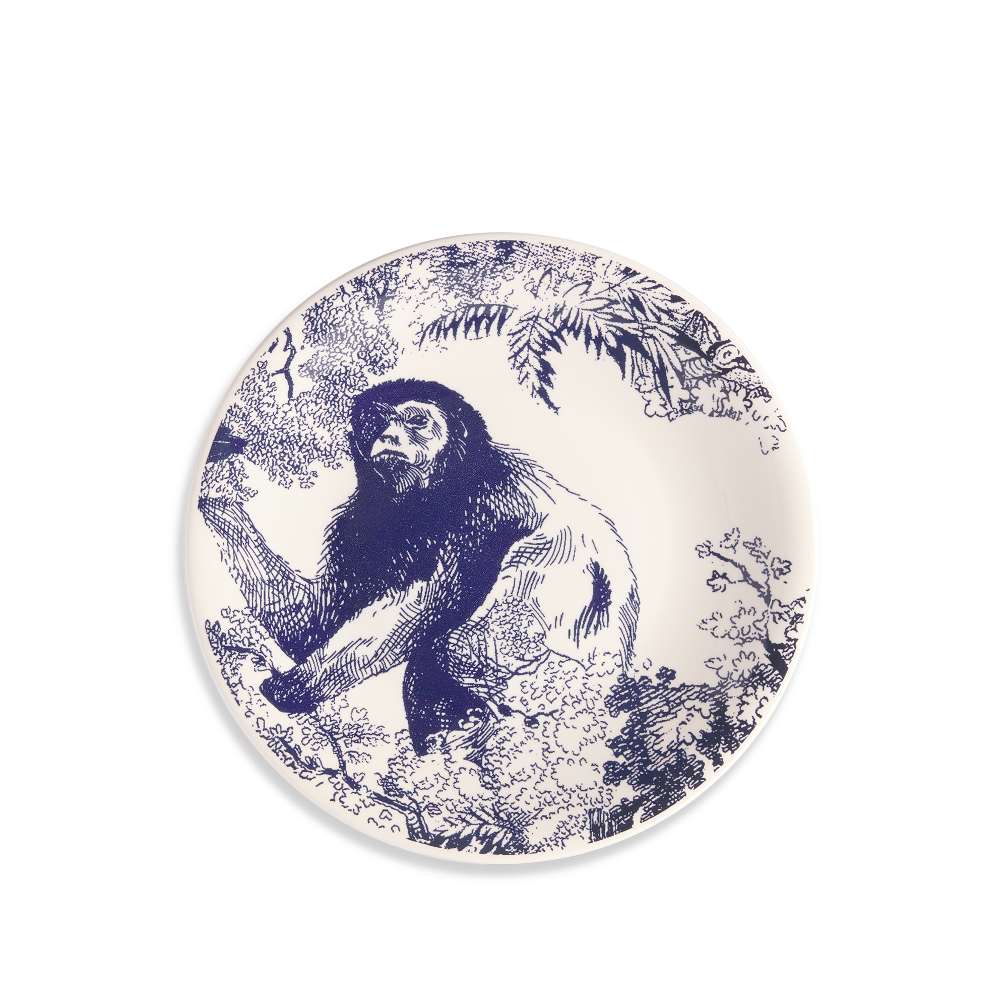 Set of Six Dessert Plates Toile de Jouy, Blue | DIOR