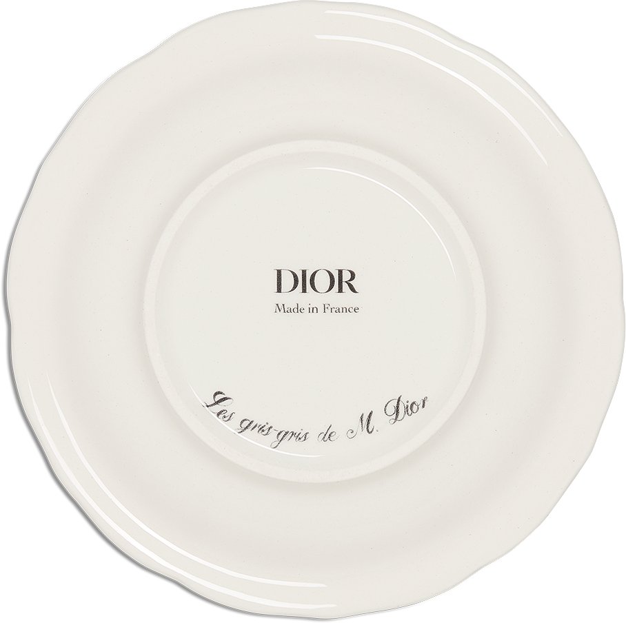 Sous-tasse à café Faïence à motif abeille | DIOR