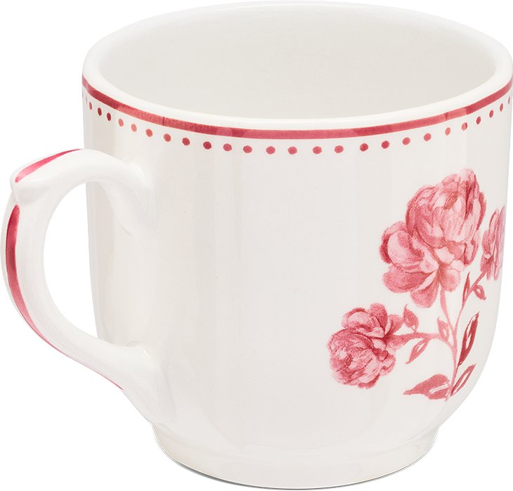 Coffee Cup Ceramic with Rose Motif | DIOR