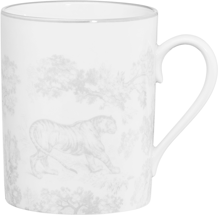 Mug Toile de Jouy, gris | DIOR
