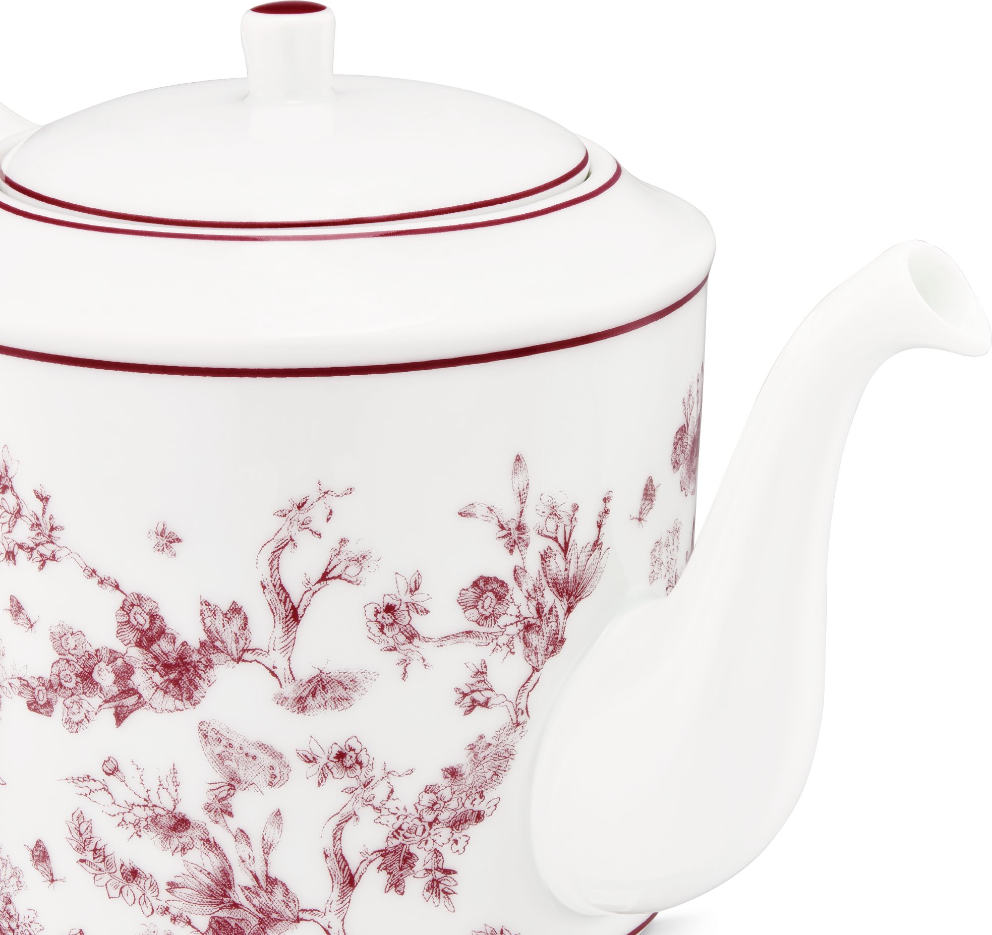 Teiera Toile de Jouy bordeaux | DIOR