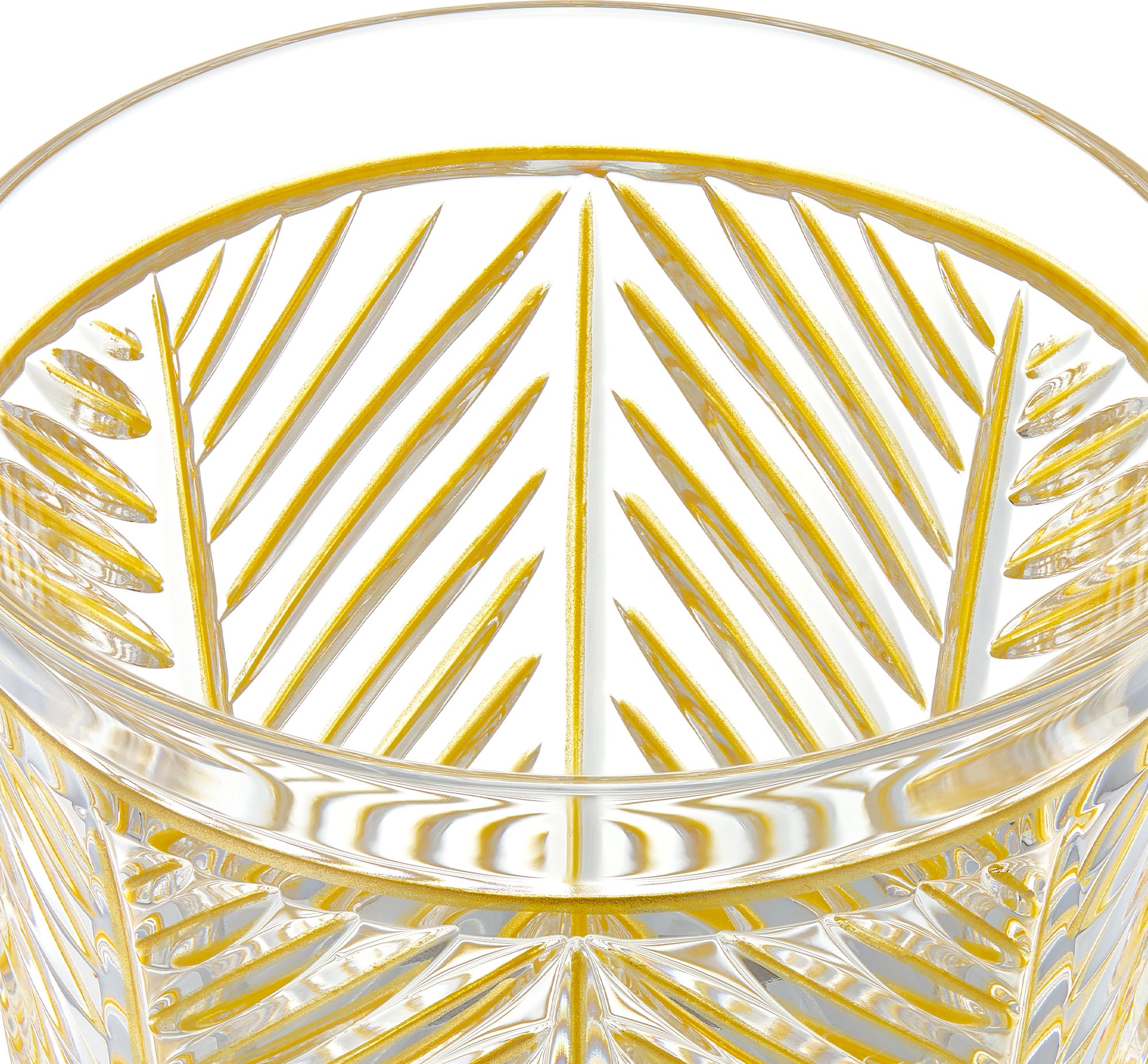 Wasserglas Von Hand bemaltes transparentes Kristall | DIOR